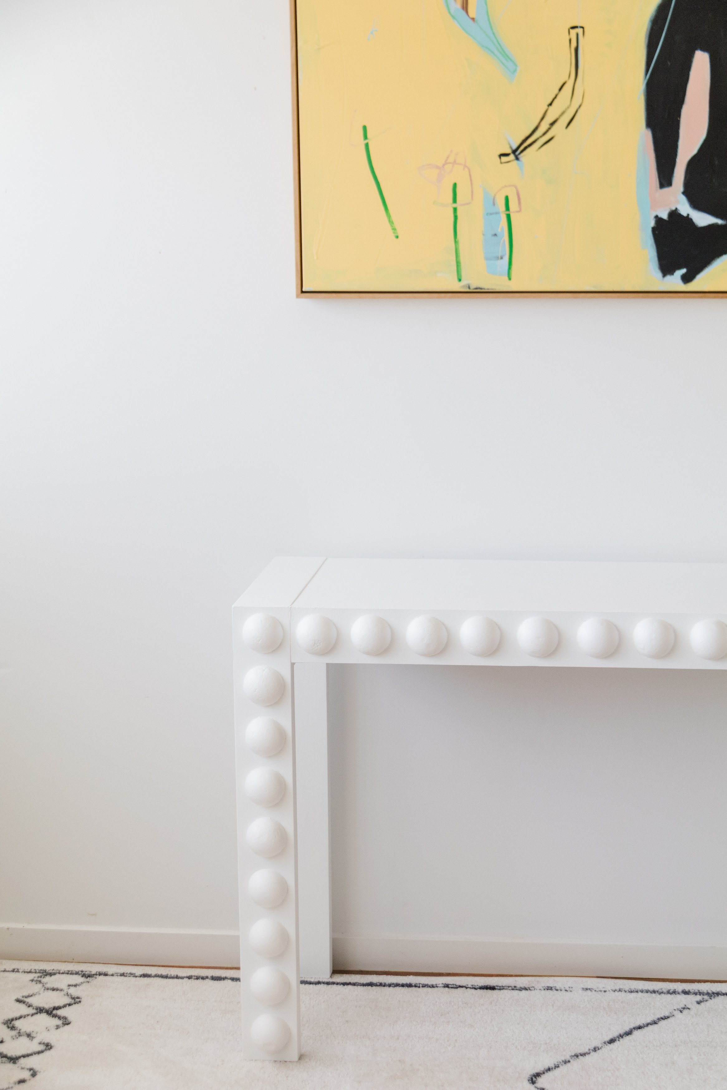 Upcycled Bubble Console Table — Smor Home