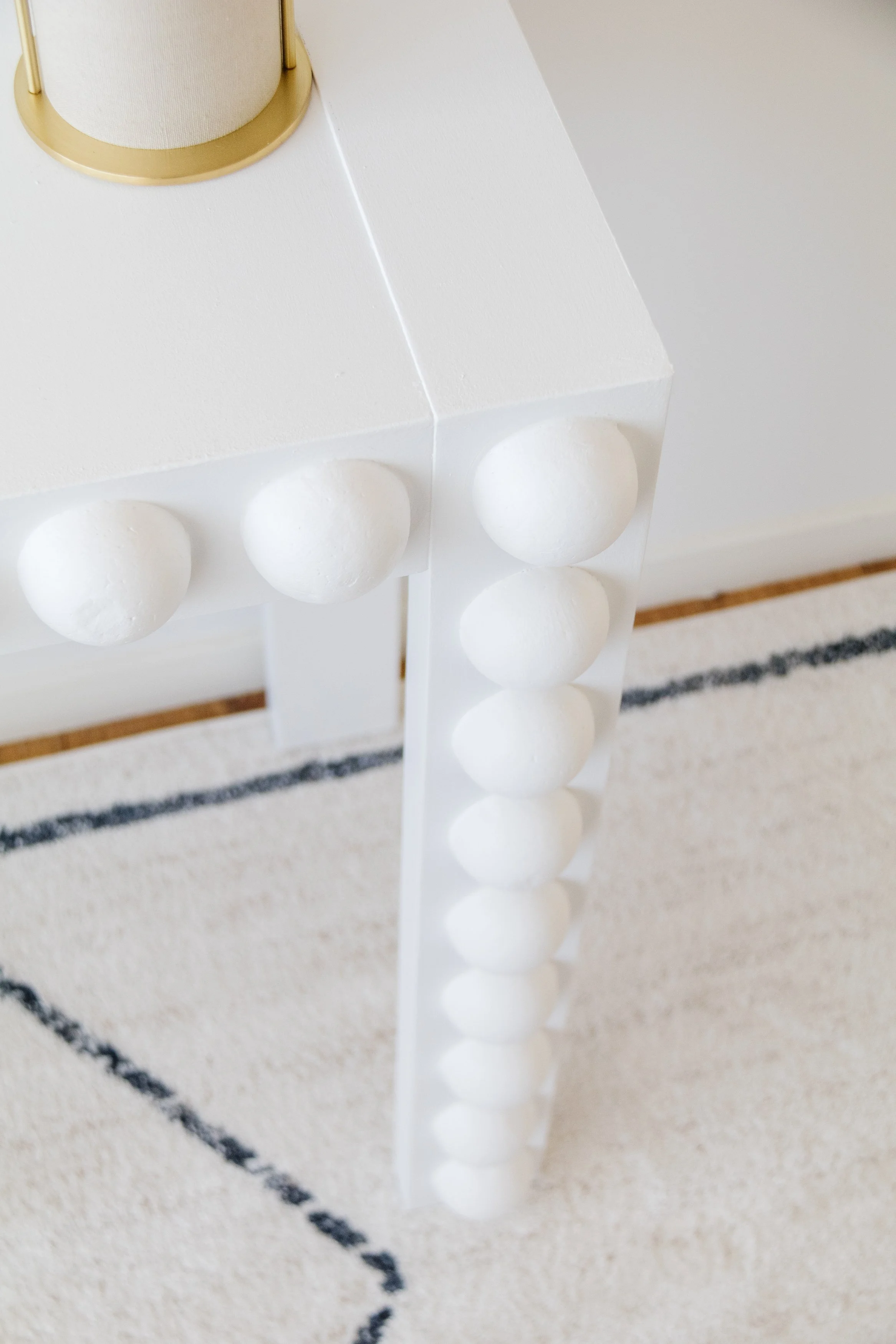 Upcycled Bubble Console Table — Smor Home