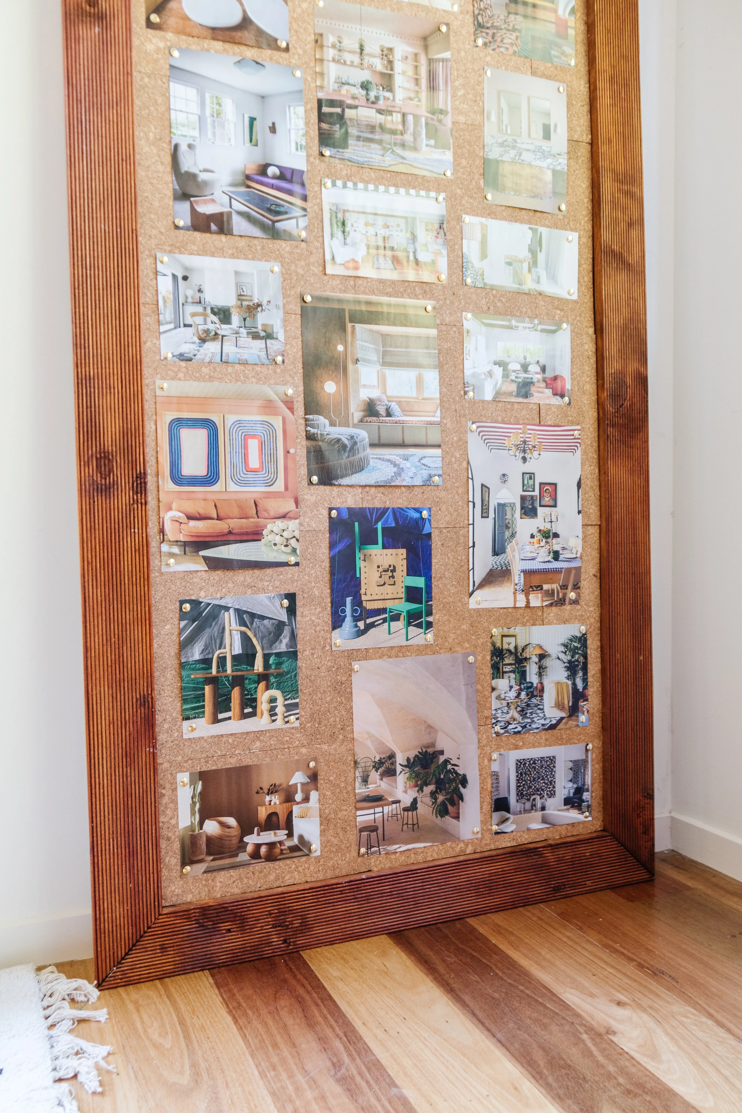 How To Make Your Own Upcycled Vision Board — Smor Home