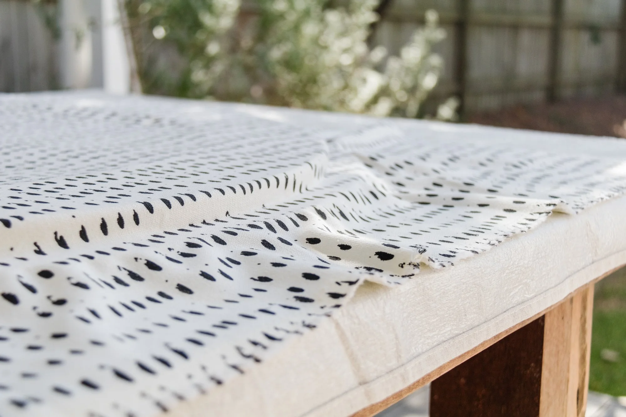 Upcycling A Fabric Framed Mirror — Smor Home