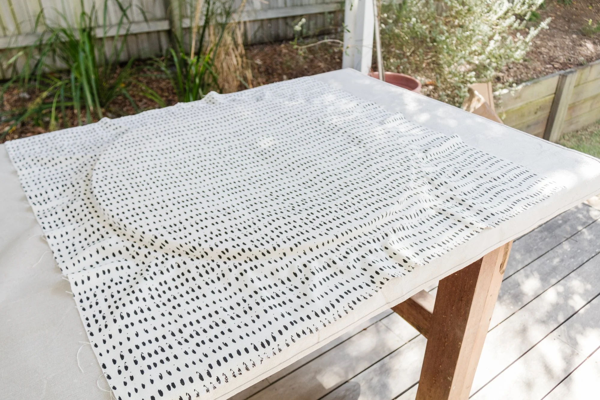 Upcycling A Fabric Framed Mirror — Smor Home