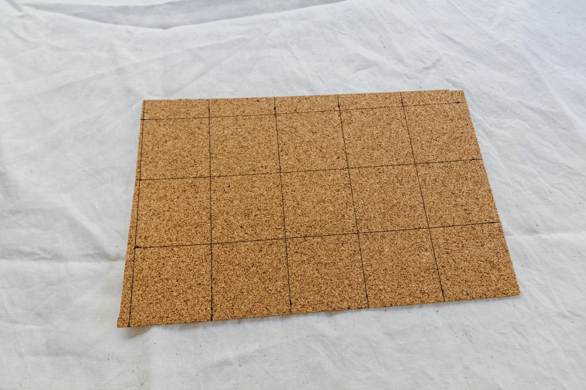 Making A Checker Cork Lamp — Smor Home