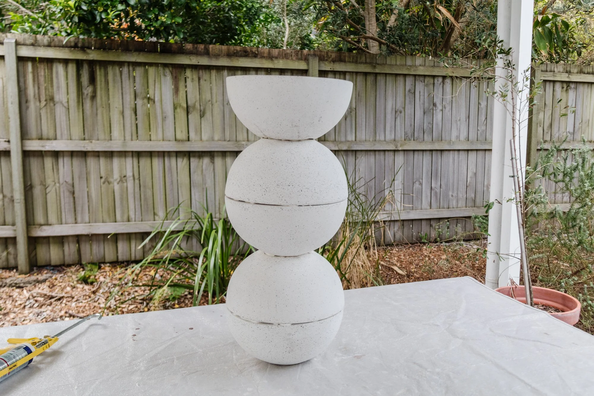 Making A Sculptural Ball Side Table — Smor Home