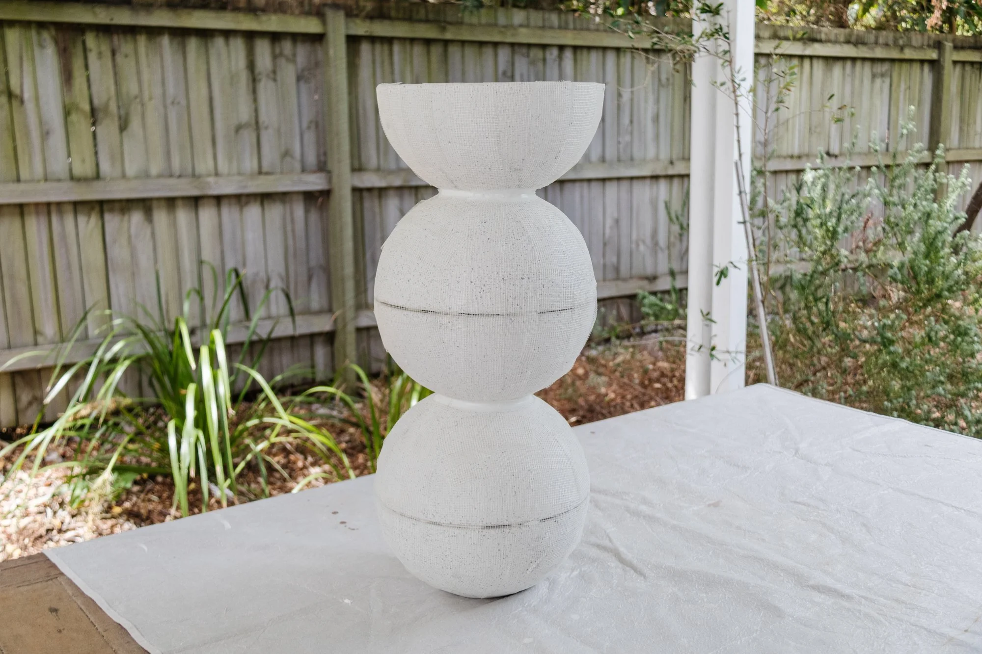 Making A Sculptural Ball Side Table — Smor Home
