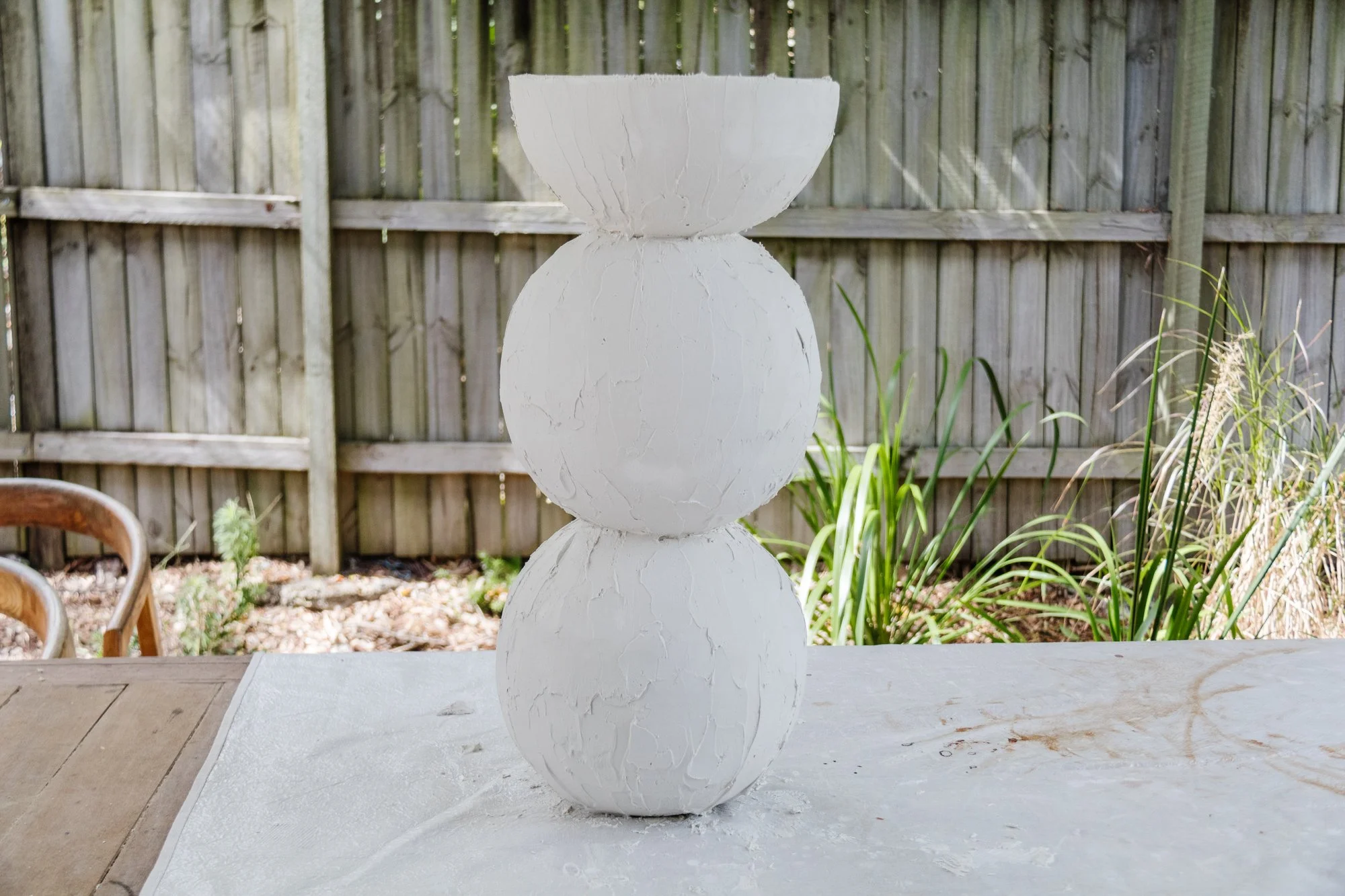 Making A Sculptural Ball Side Table — Smor Home