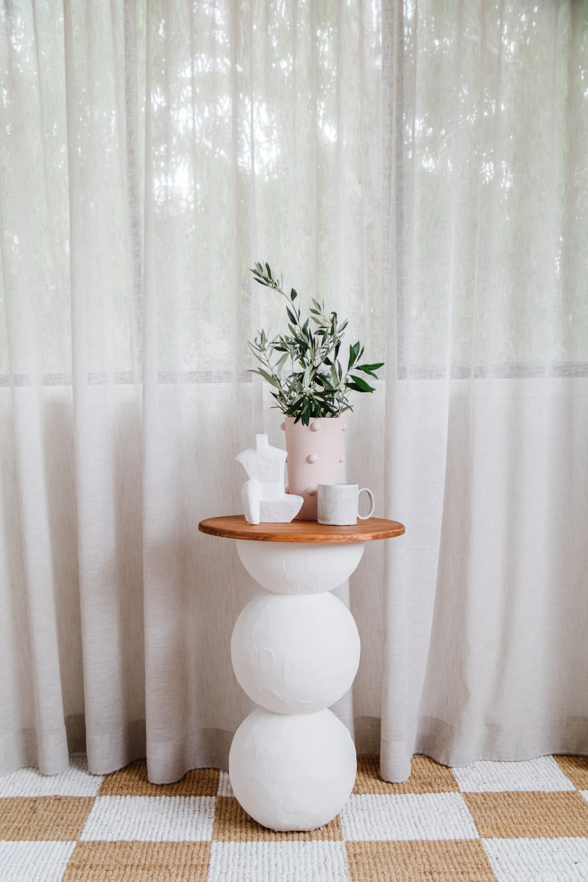 Making A Sculptural Ball Side Table — Smor Home