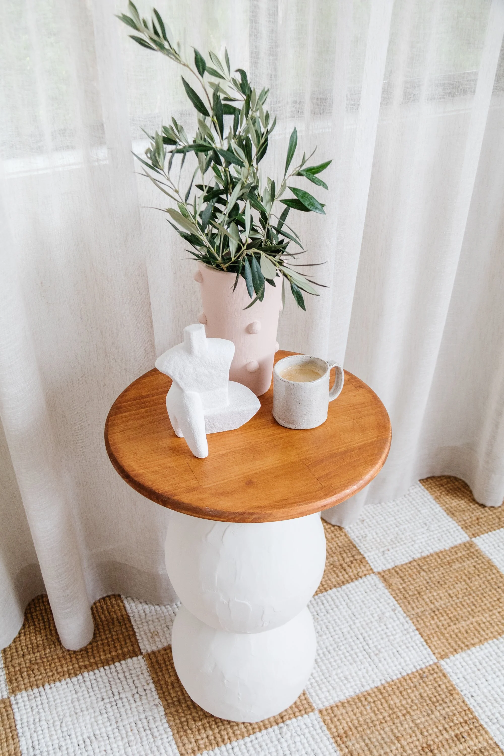 Making A Sculptural Ball Side Table — Smor Home