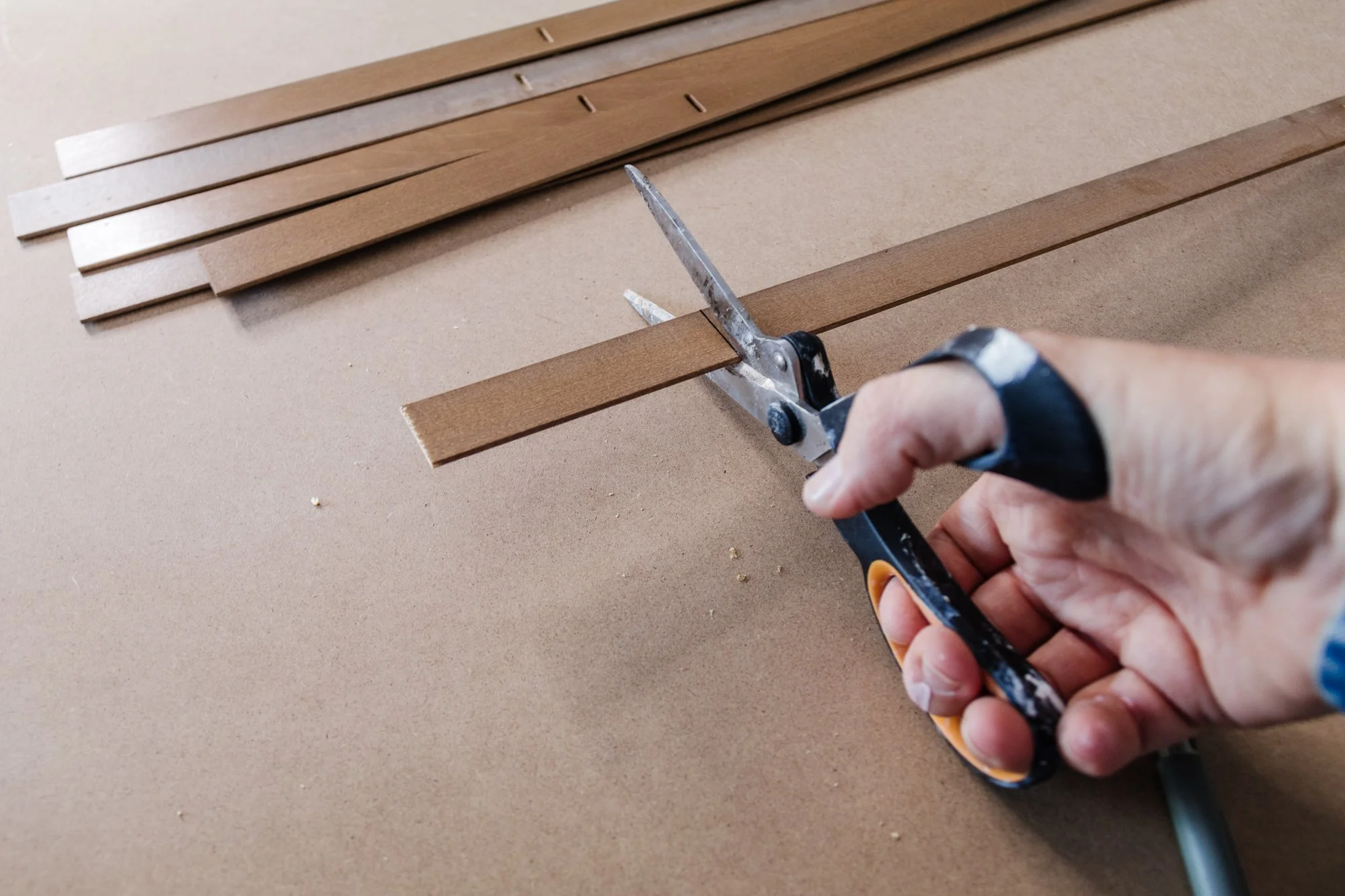 Upcycling A Console Table (using blinds!) — Smor Home