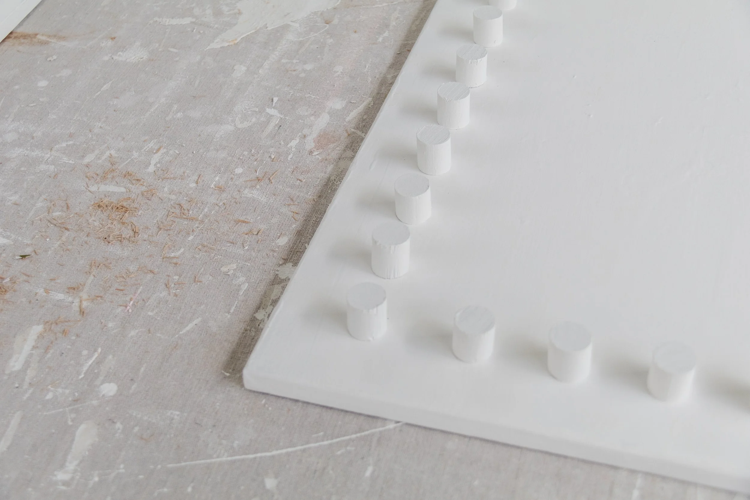 Making Wall Art With Dowels! — Smor Home