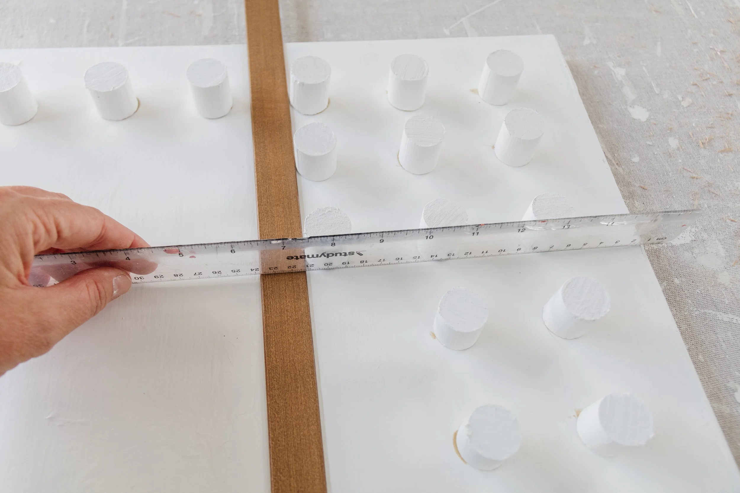 Making Wall Art With Dowels! — Smor Home