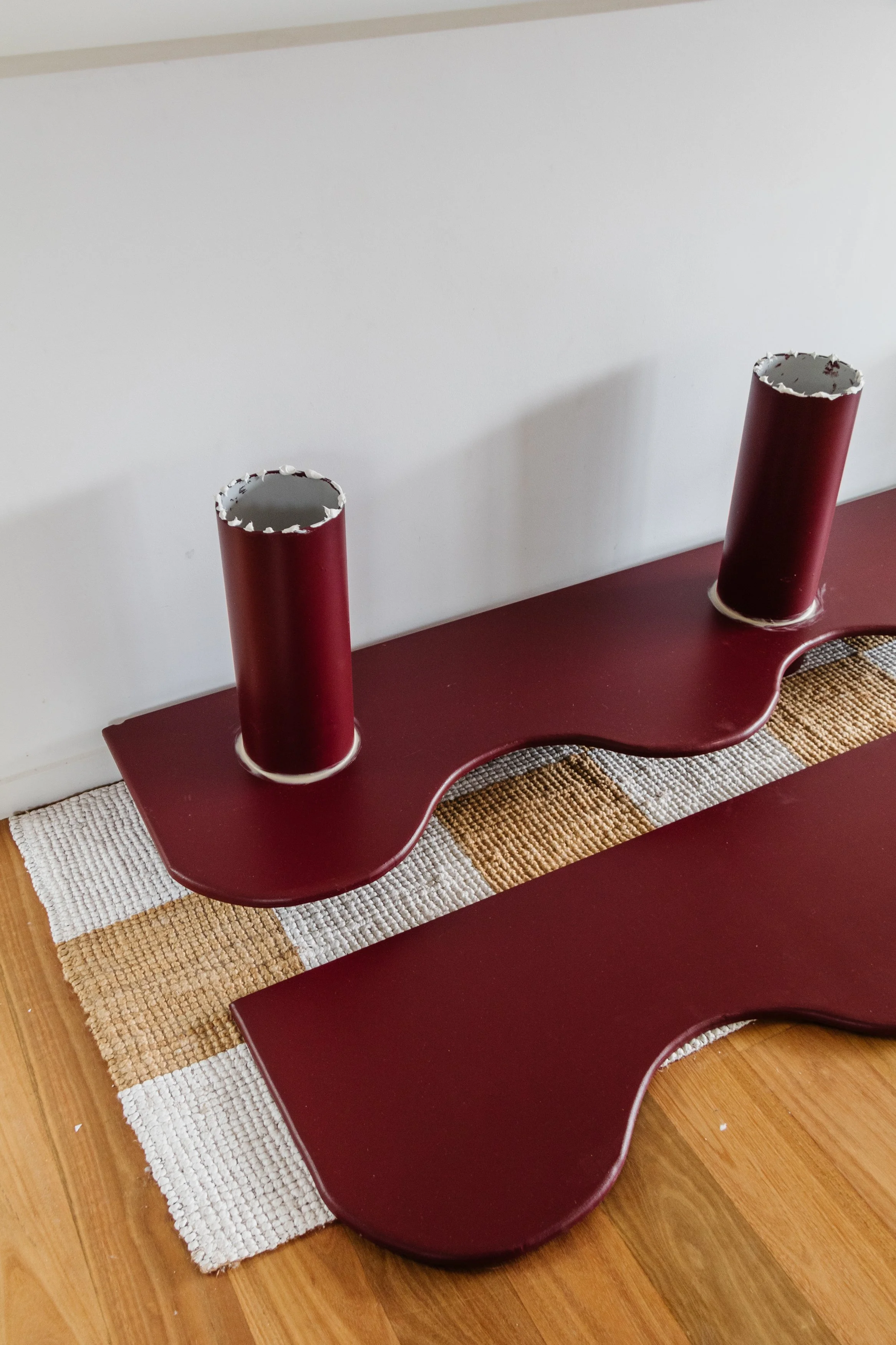 How To Make DIY Wavy Shelves — Smor Home