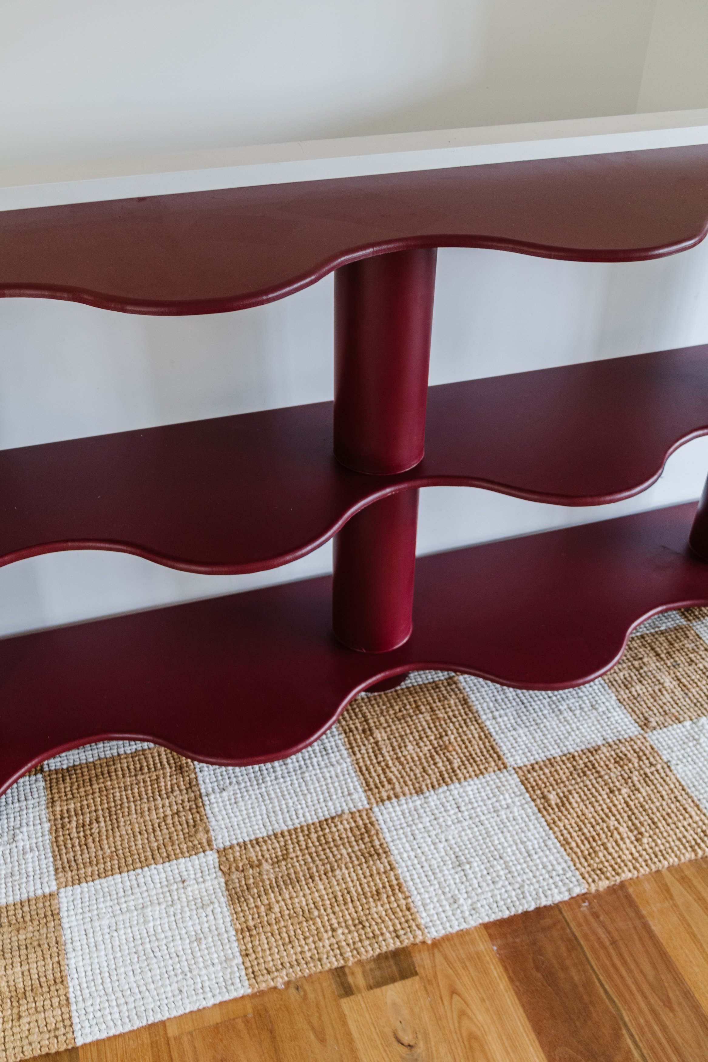 How To Make DIY Wavy Shelves — Smor Home