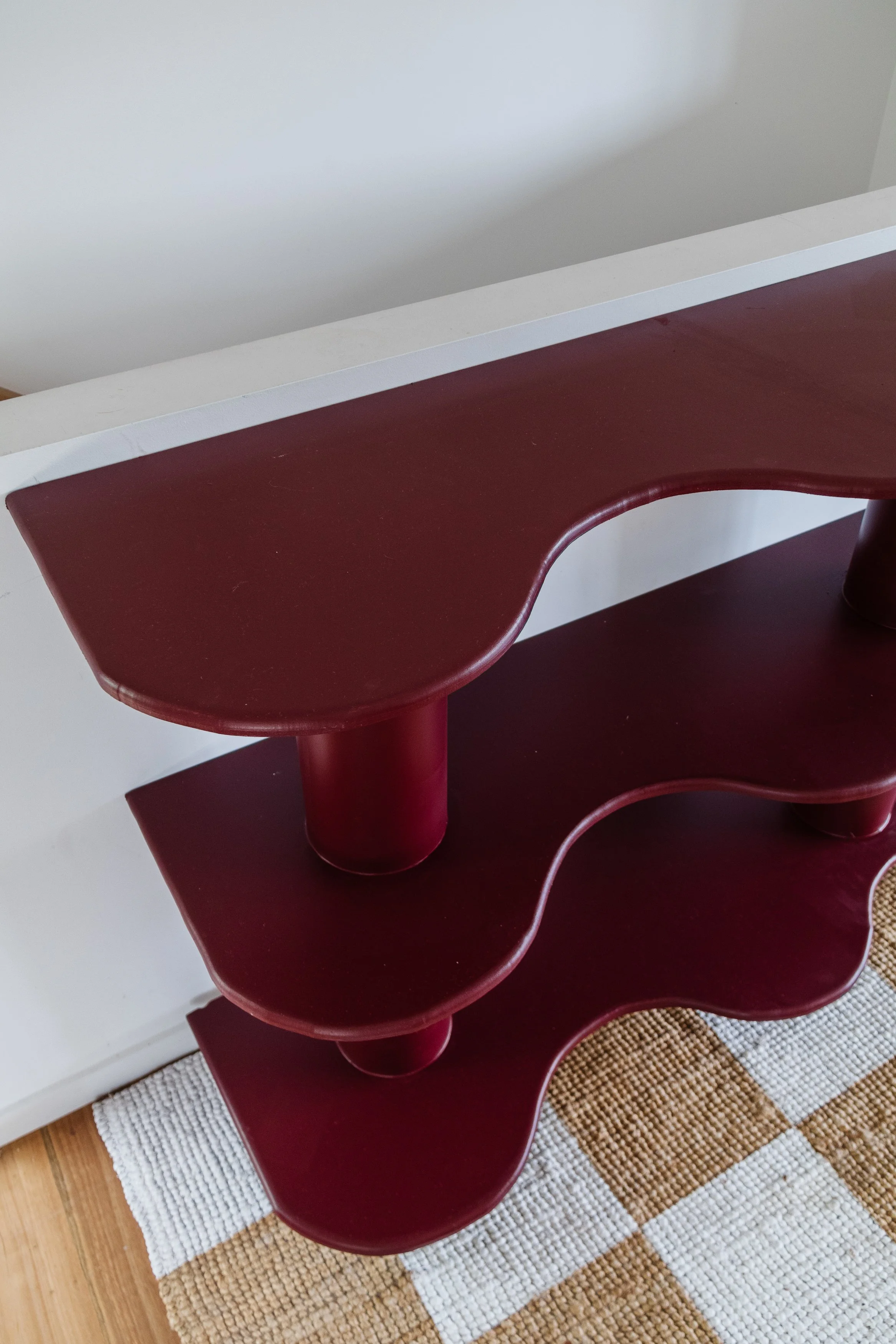 How To Make DIY Wavy Shelves — Smor Home