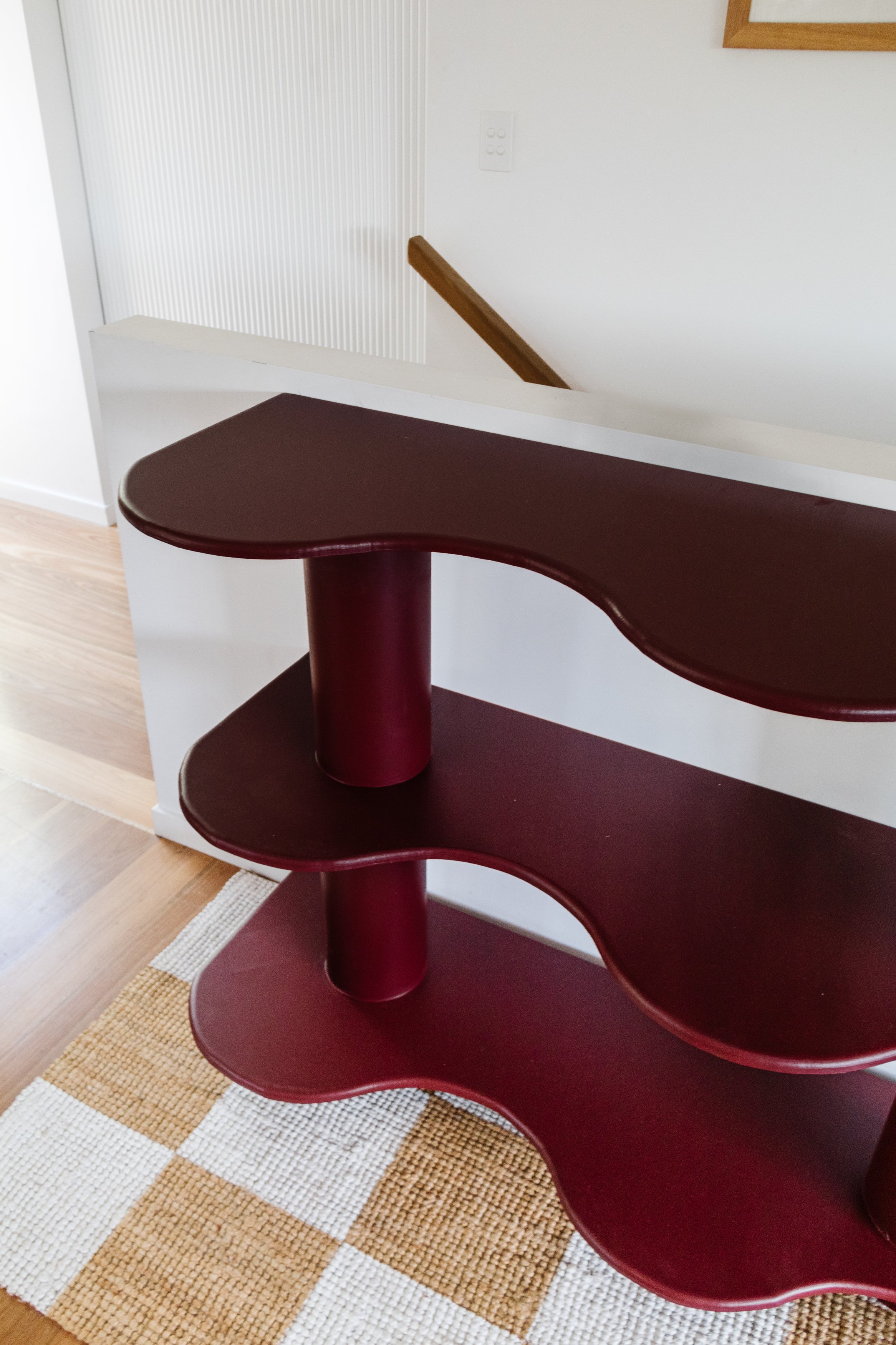 How To Make DIY Wavy Shelves — Smor Home