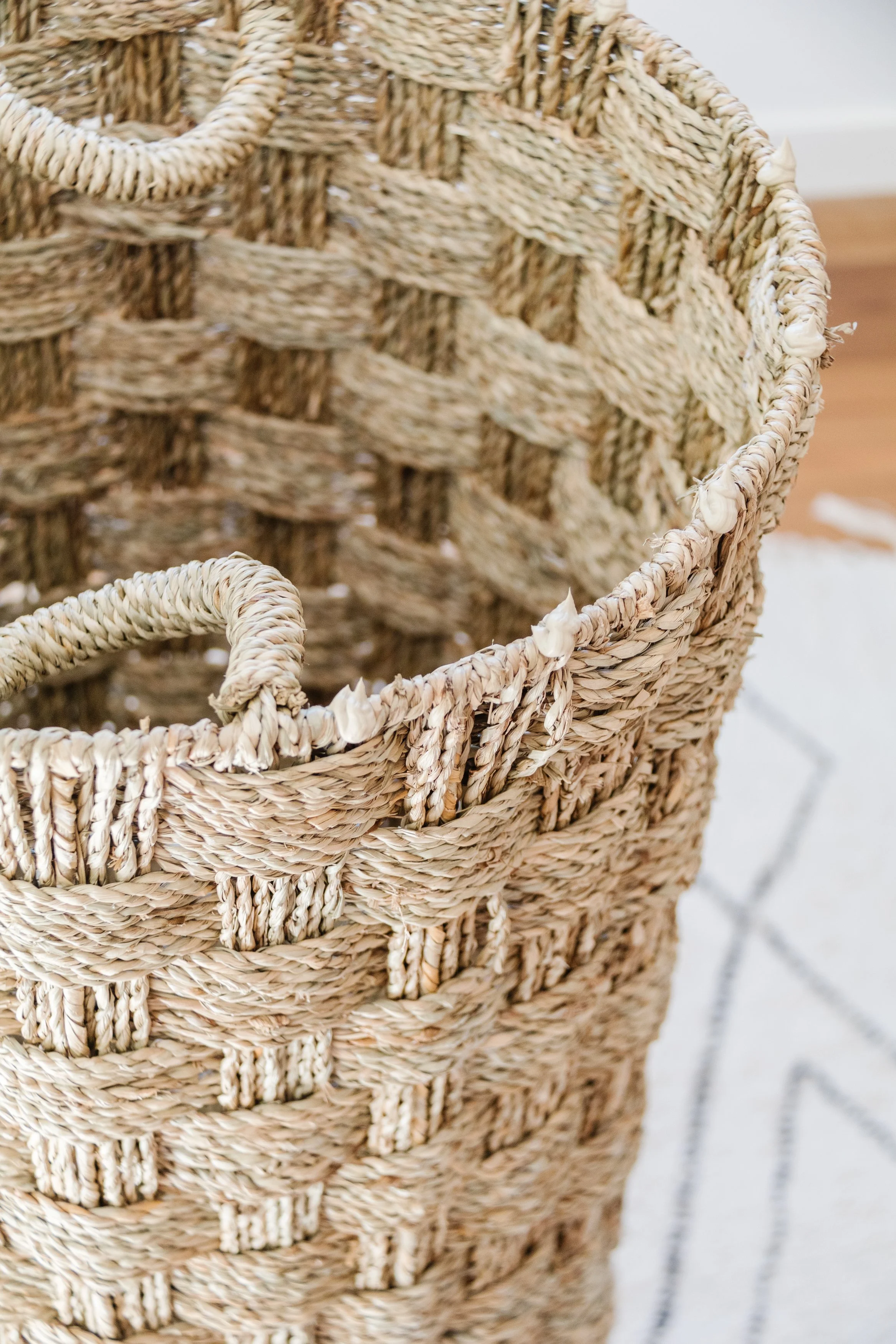 Making An Upcycled Basket Desk — Smor Home
