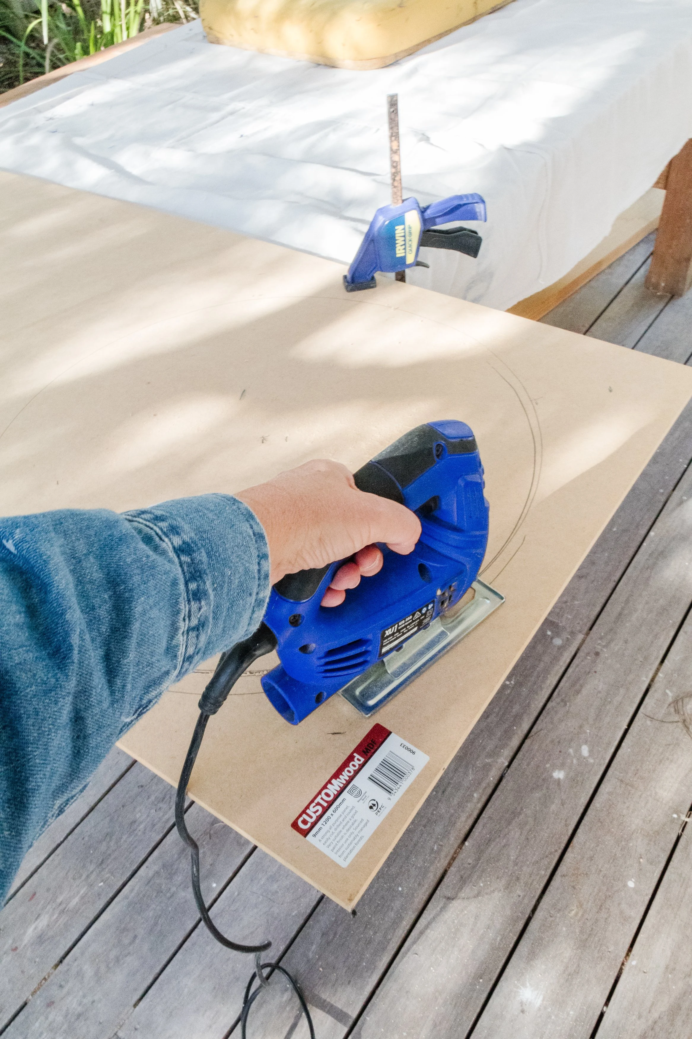 Upcycled Abstract Chair — Smor Home