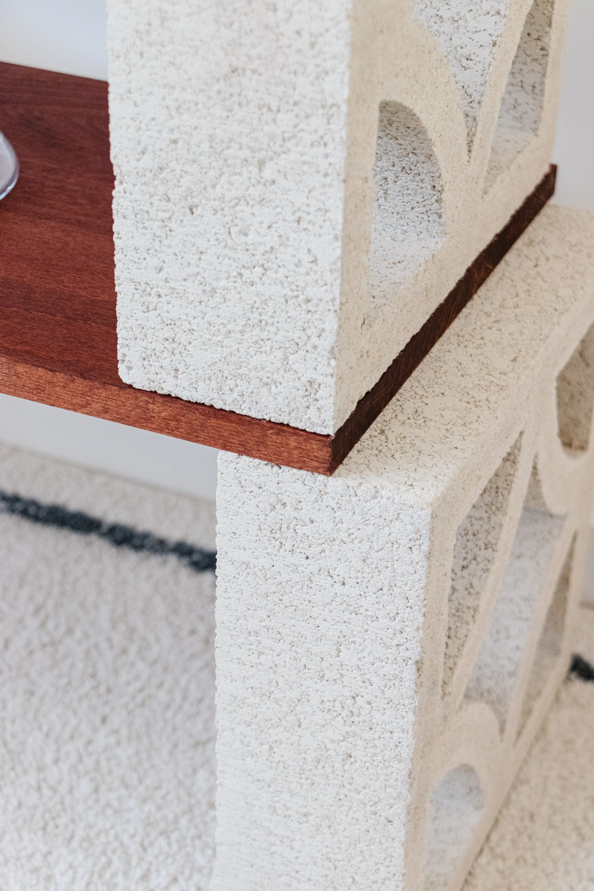 Making DIY Breeze Block Shelves — Smor Home