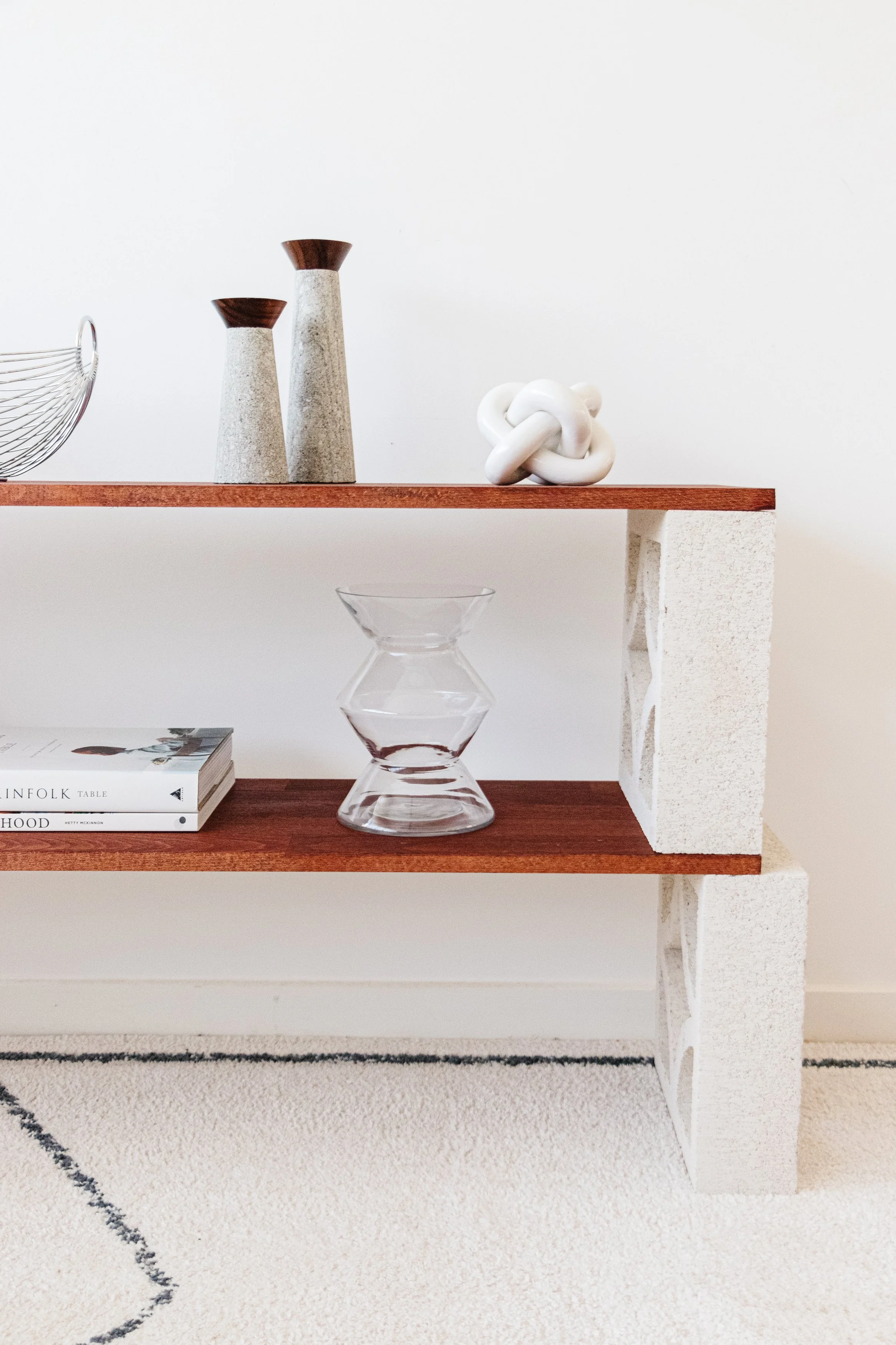 Making DIY Breeze Block Shelves — Smor Home