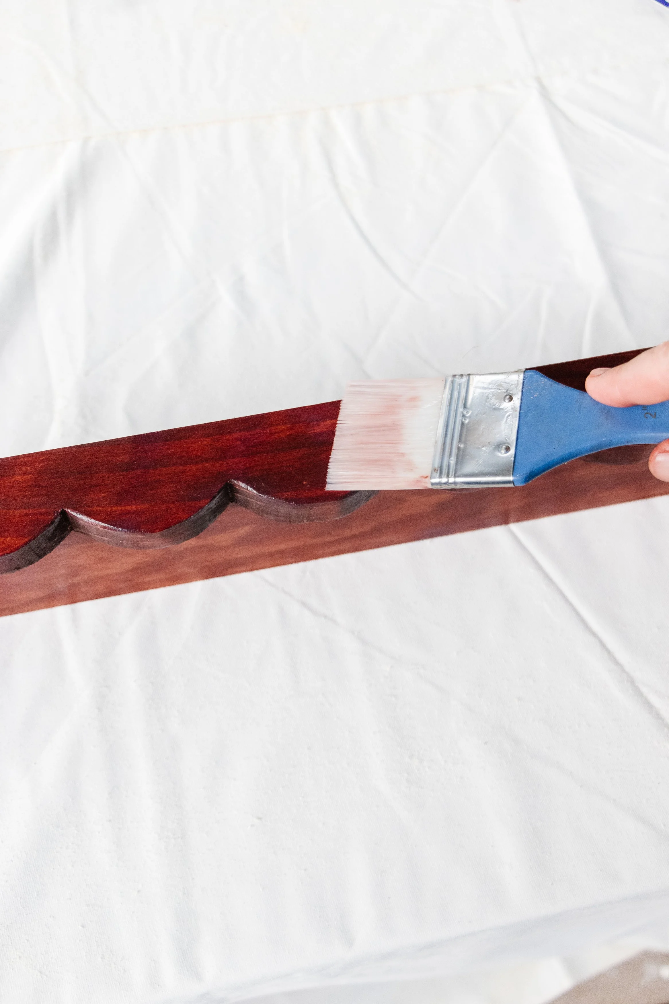 How To Make DIY Scalloped Shelves — Smor Home