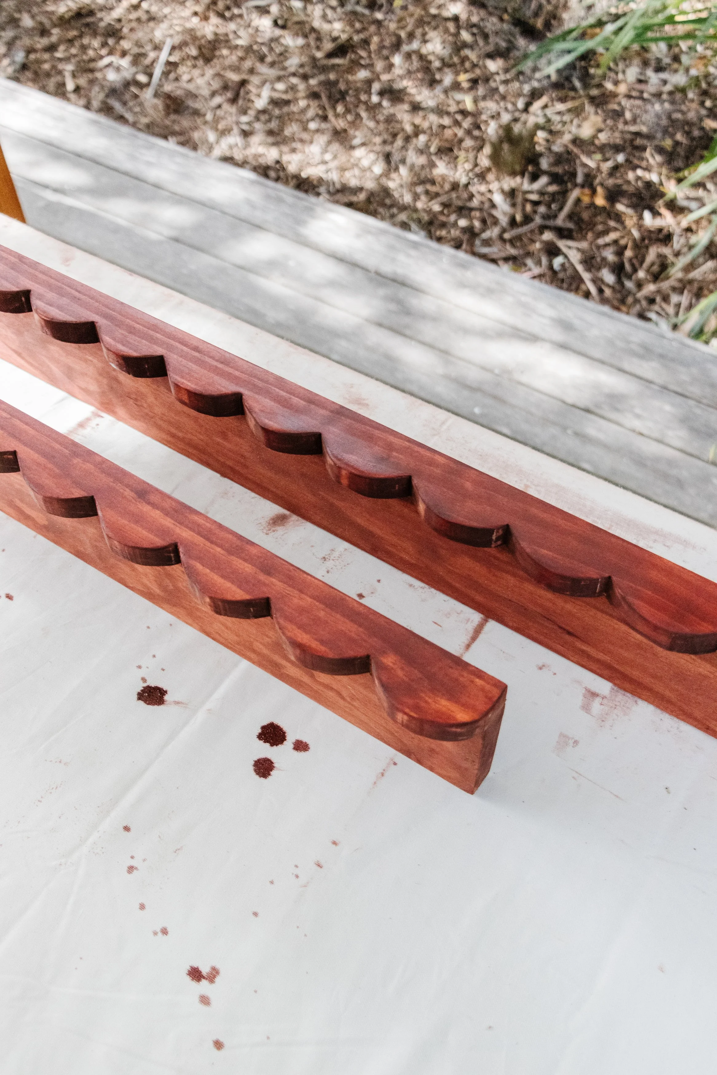 How To Make DIY Scalloped Shelves — Smor Home