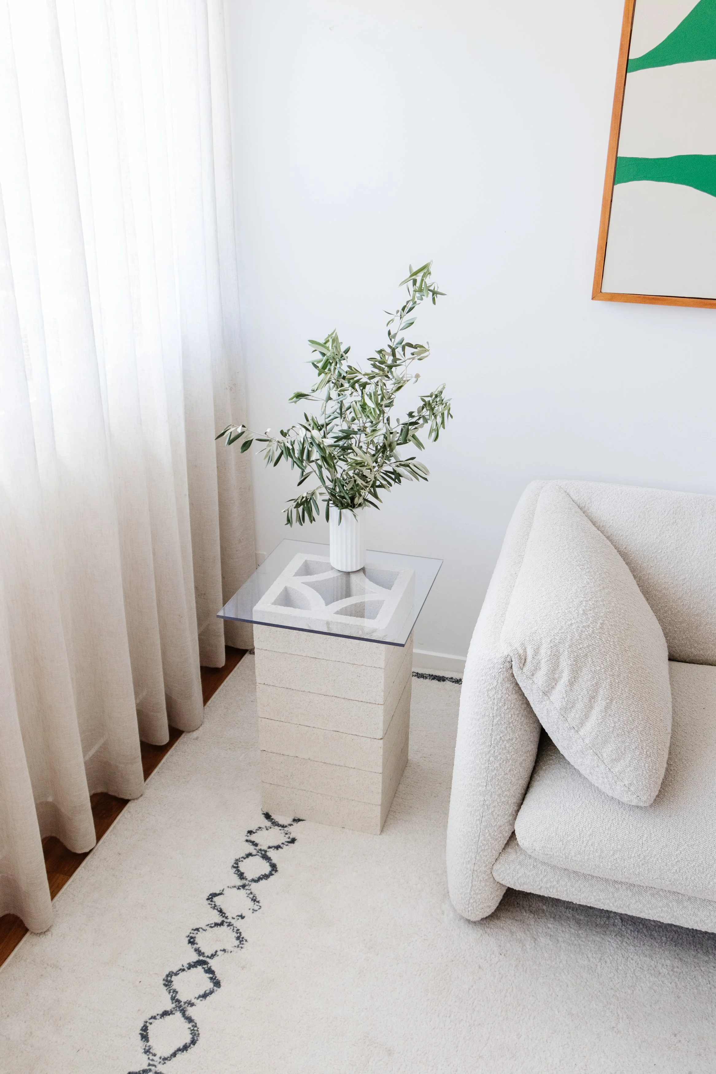 Making a DIY Breeze Block Side Table (in less than 5 minutes!) — Smor Home