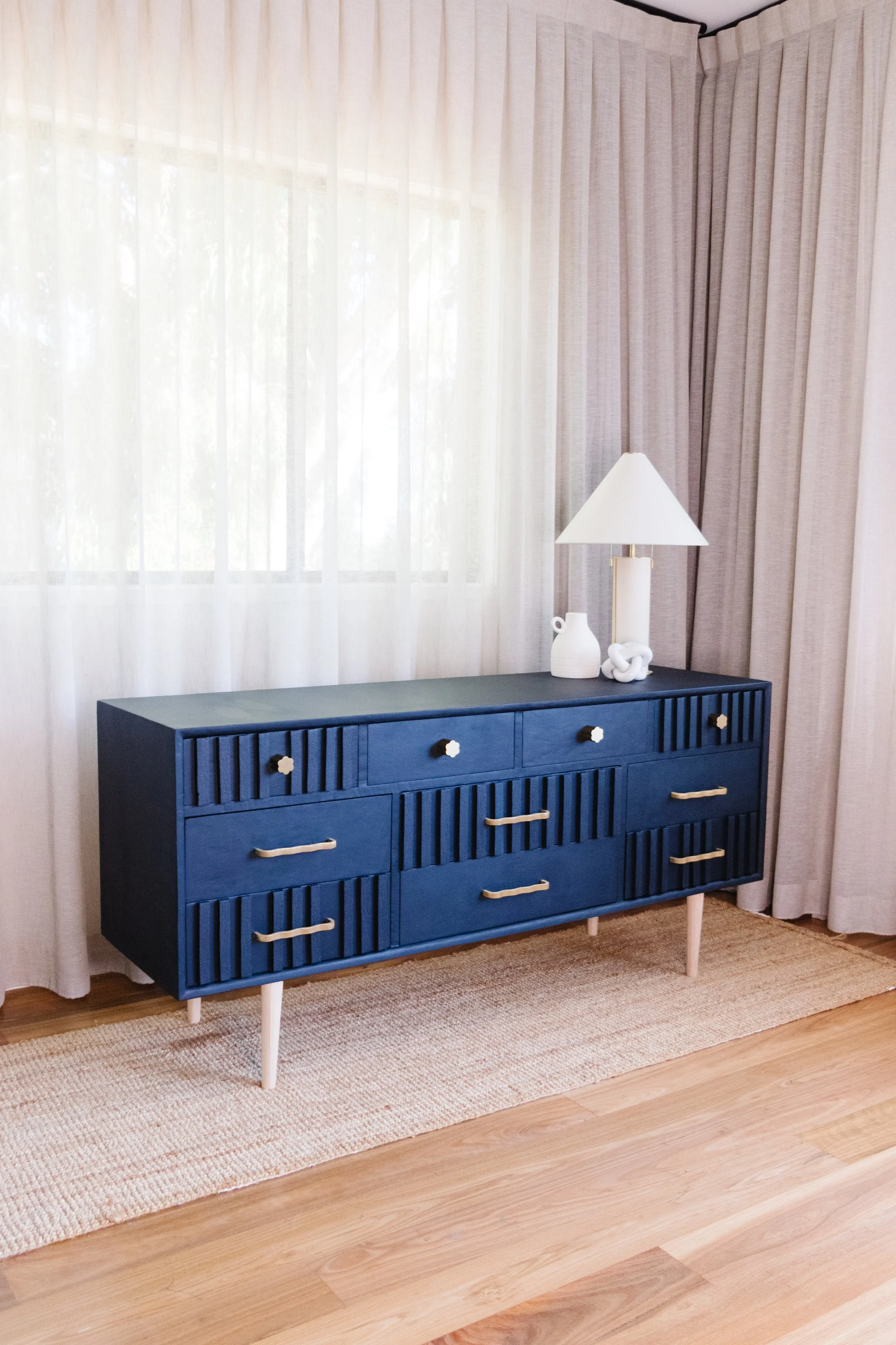 Upcycled Fluted Sideboard — Smor Home