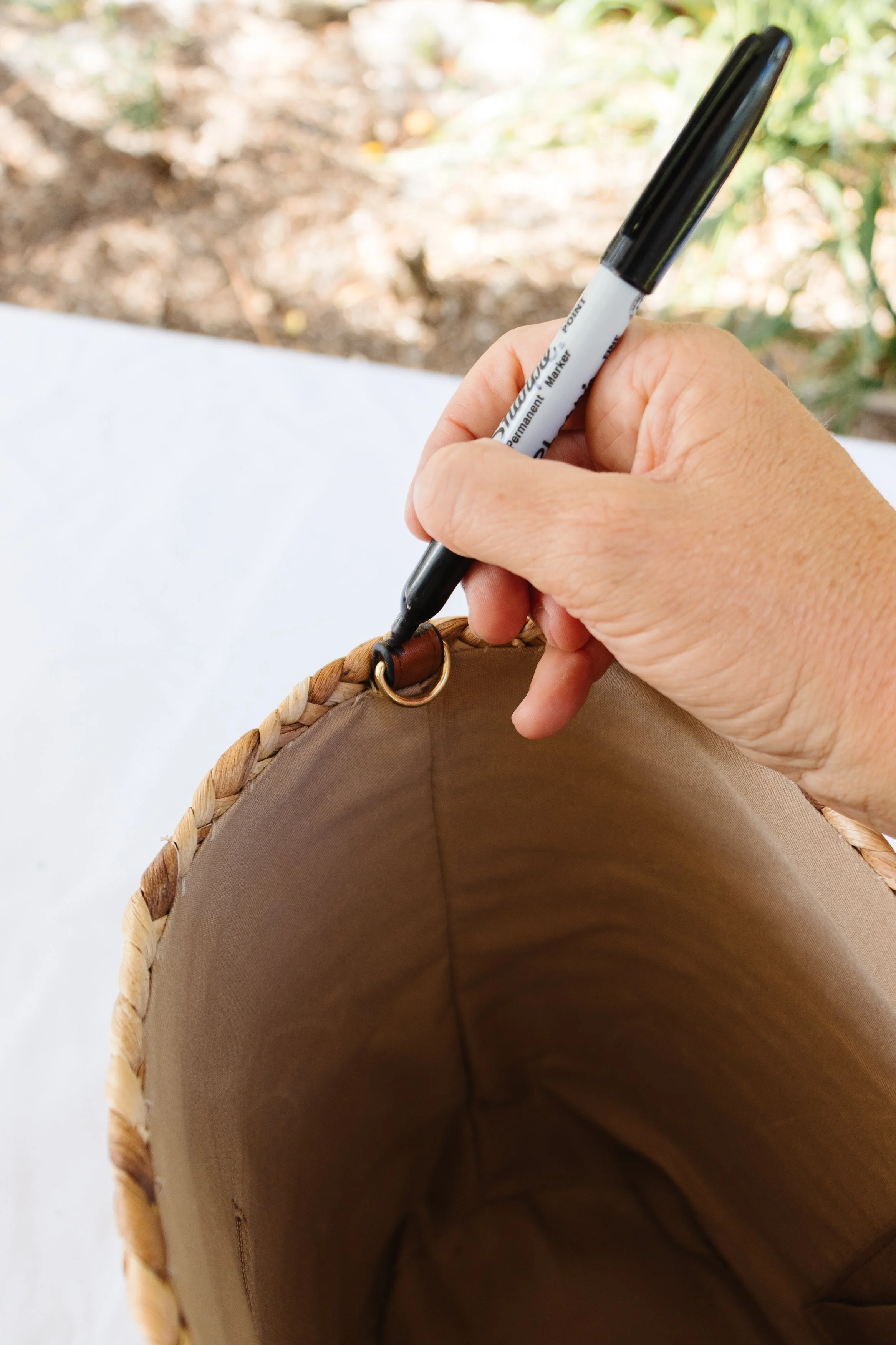 How To Make a DIY Personalised Monogram Bow Tie Bag — Smor Home