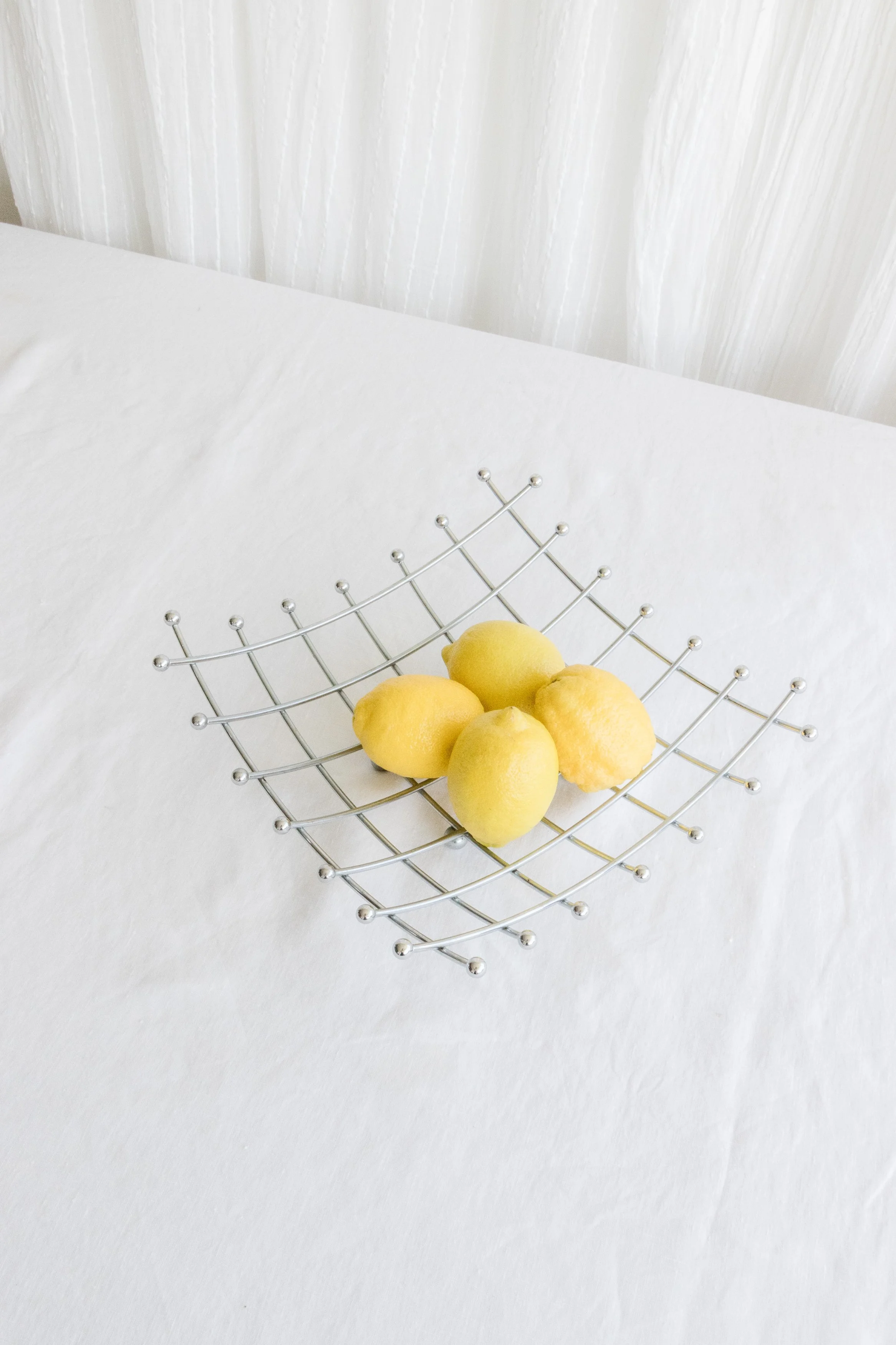 Ripple Glass Serving Plate — Smor Home