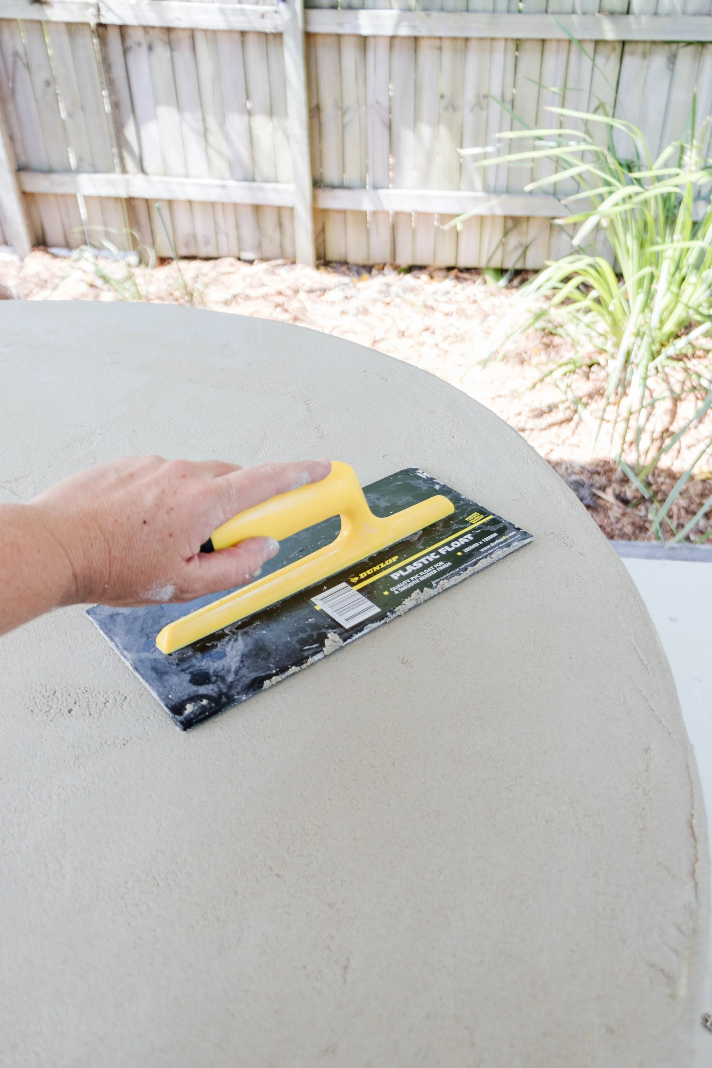 Making A DIY Outdoor Rendered Table — Smor Home
