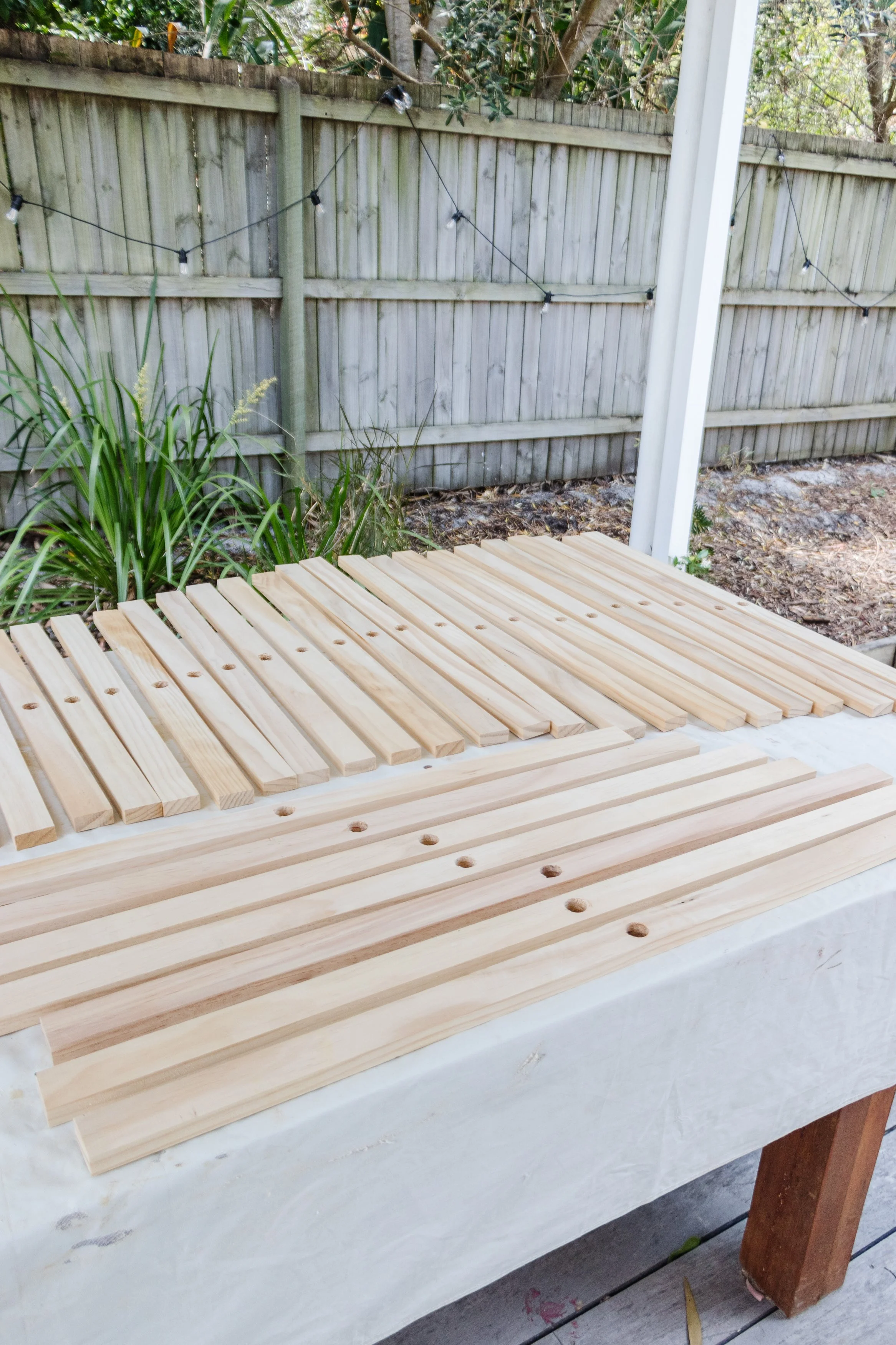 The Pink DIY Wooden Christmas Tree — Smor Home