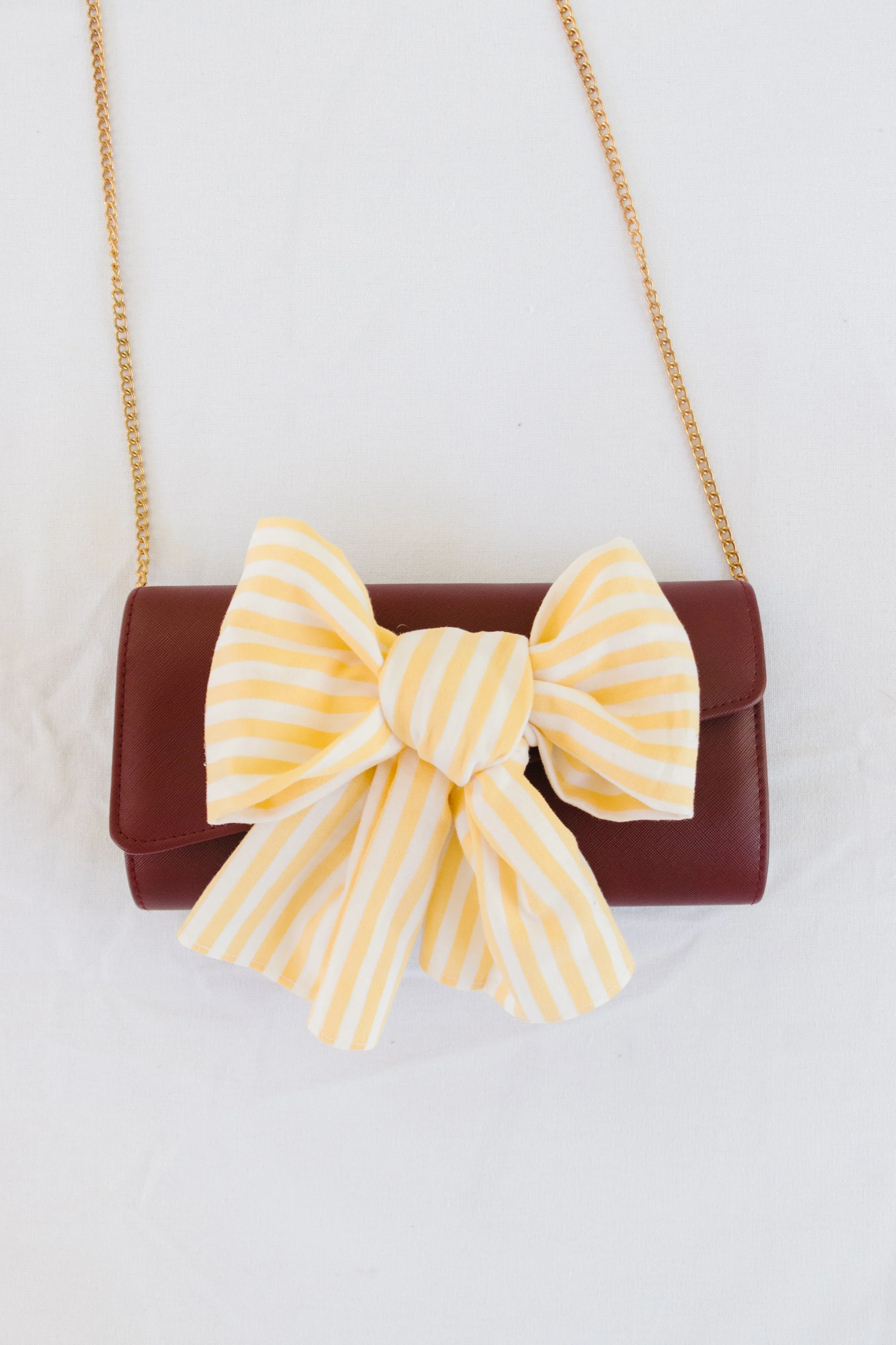 Upcycled Bow Handbag (Using A Thrifted Napkin!) — Smor Home
