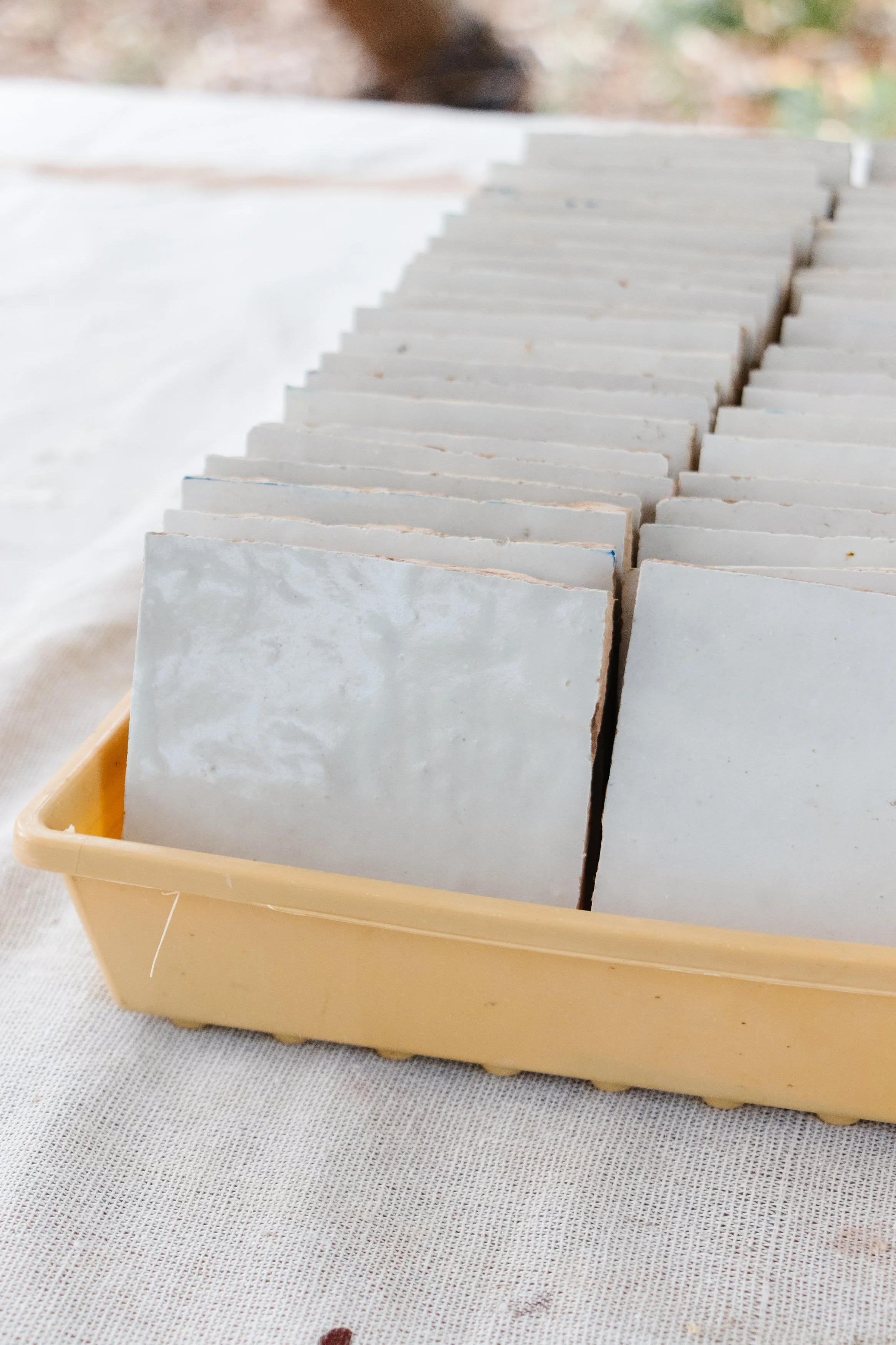 Upcycled Framed Tile Art — Smor Home