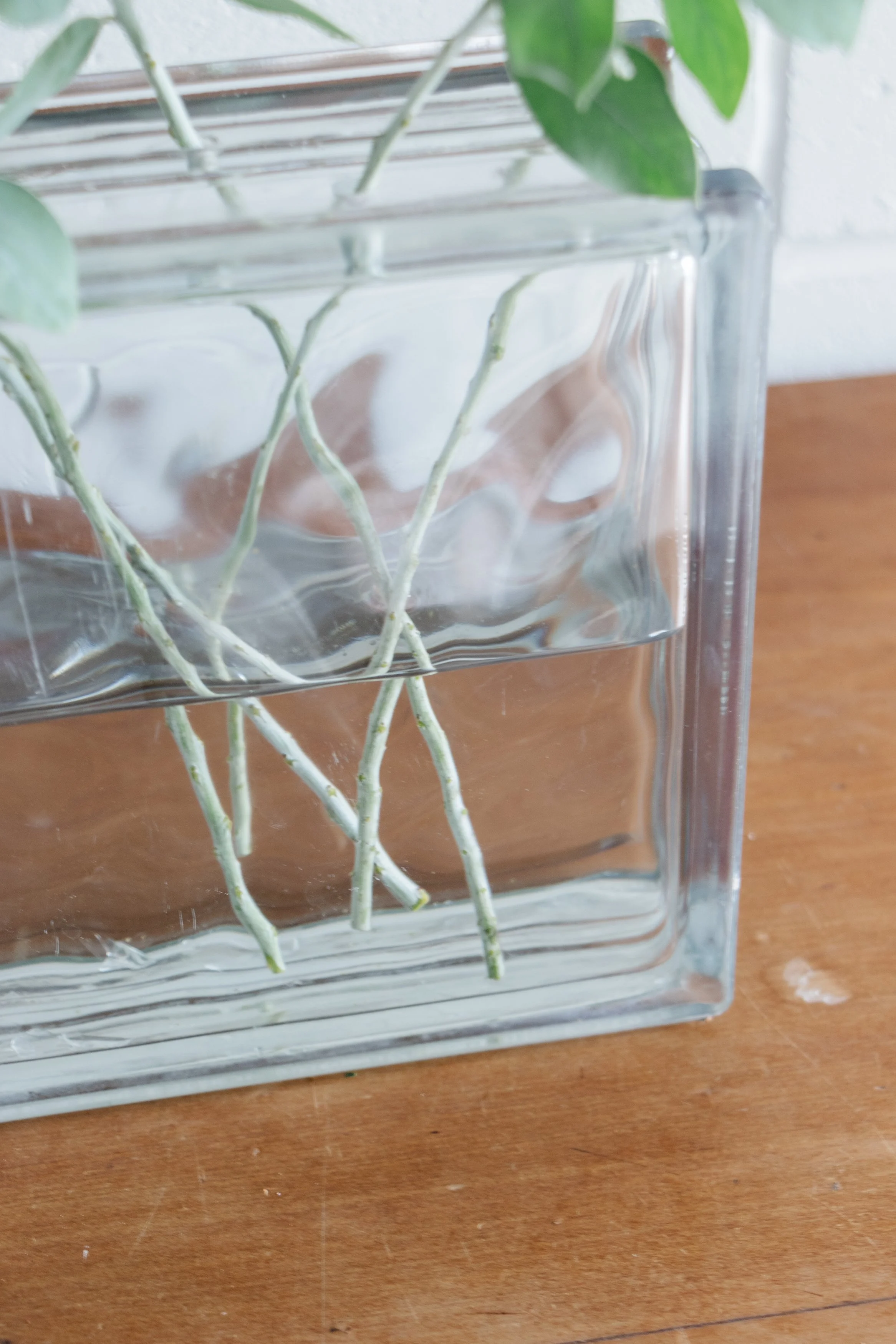 Upcycled Glass Brick Vase — Smor Home