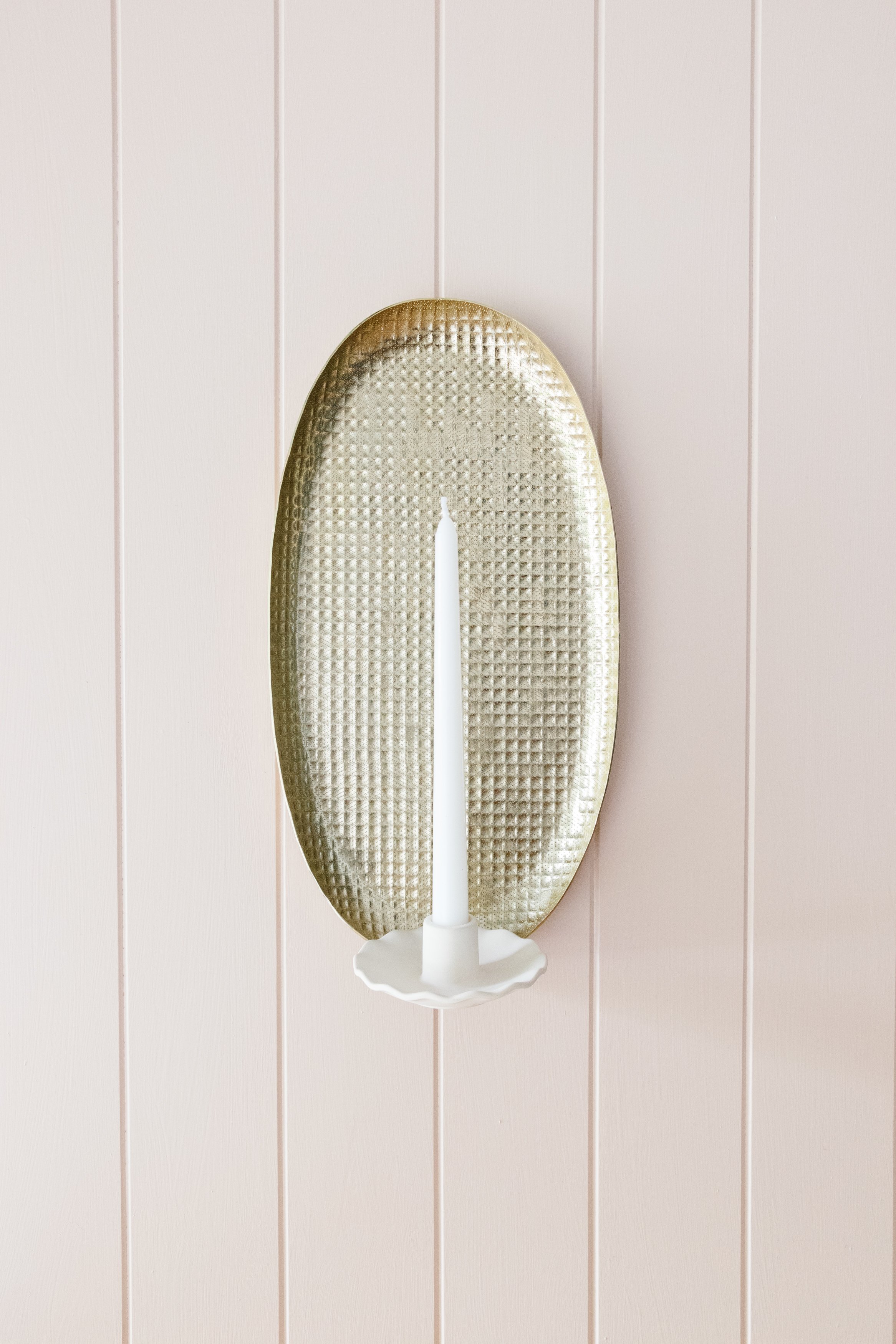DIY Candle Wall Sconce — Smor Home