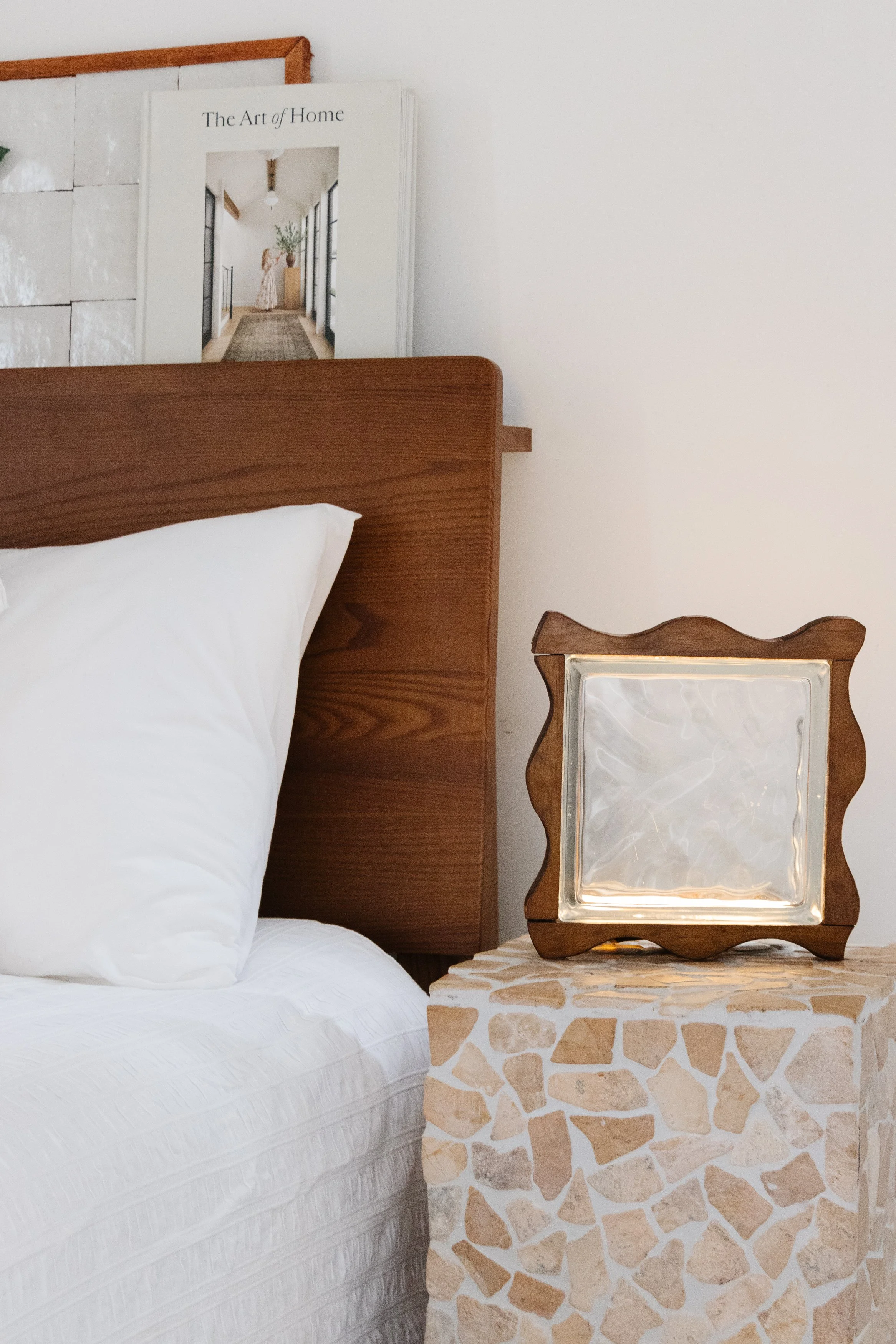 DIY Glass Brick Light — Smor Home