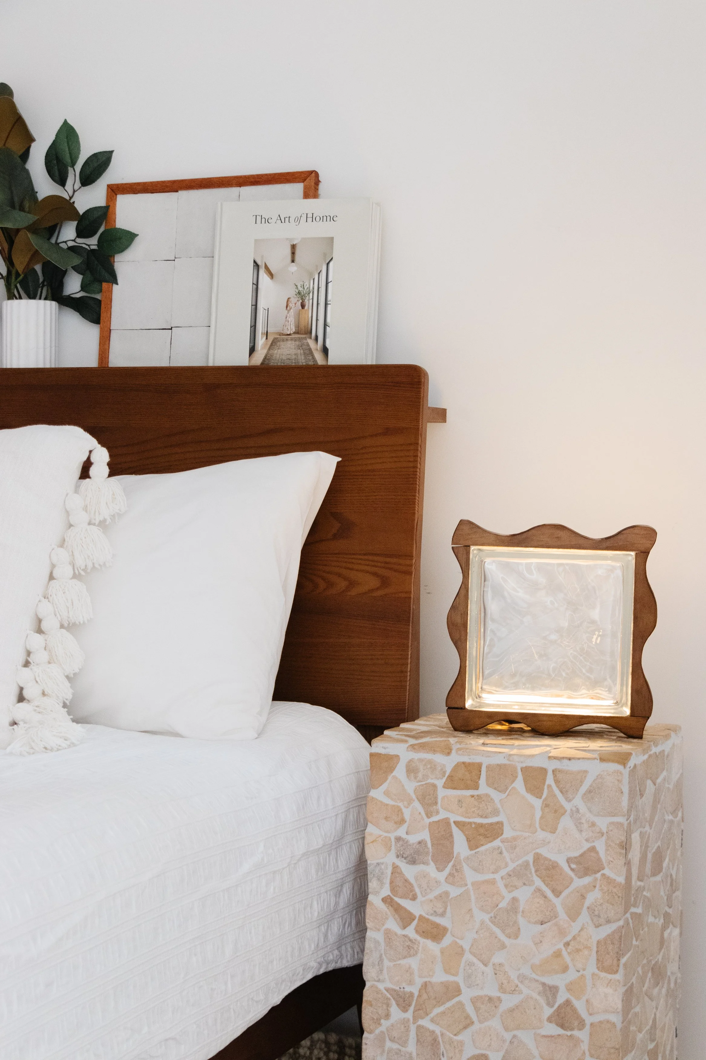 DIY Glass Brick Light — Smor Home