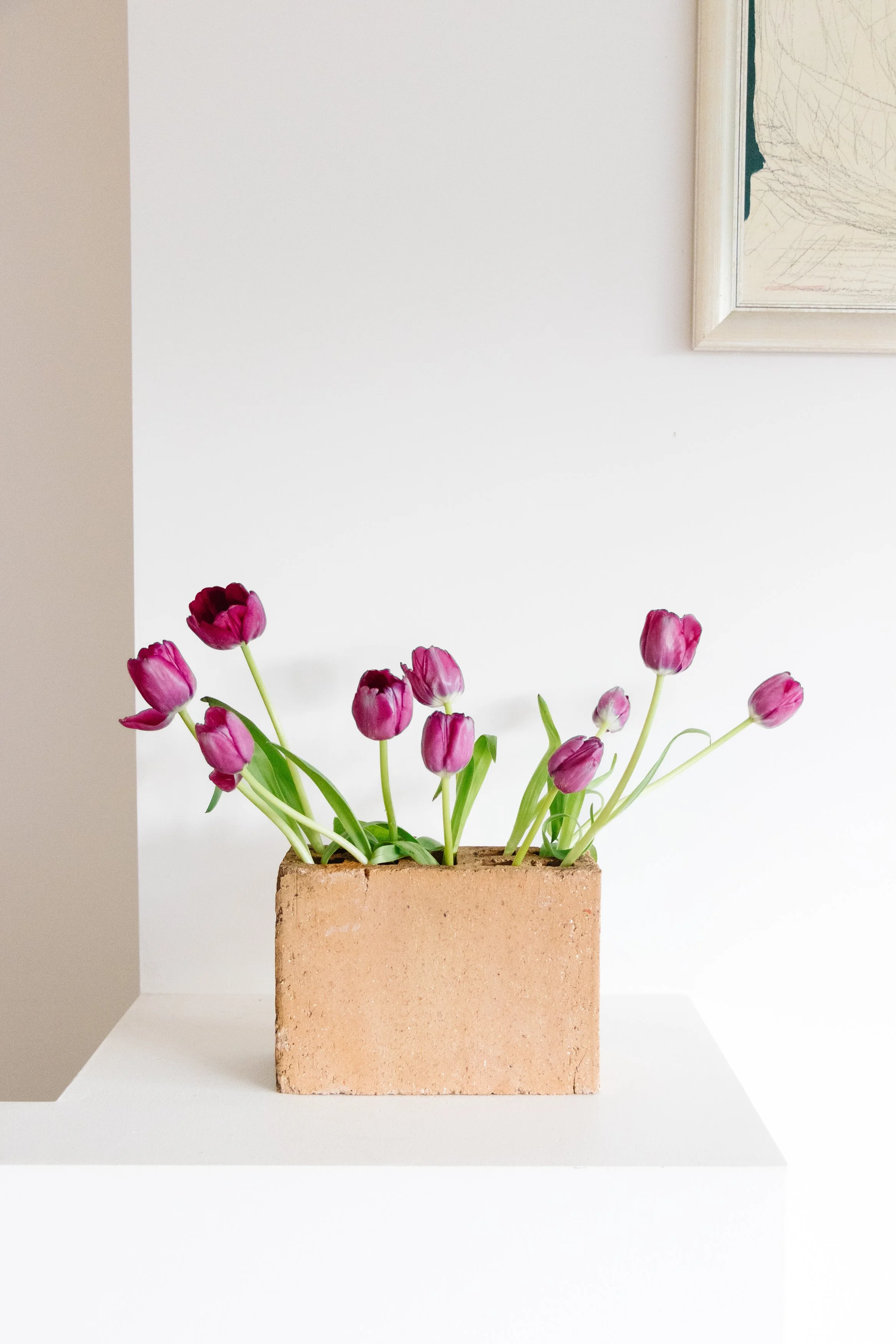 Upcycled Brick Vase — Smor Home