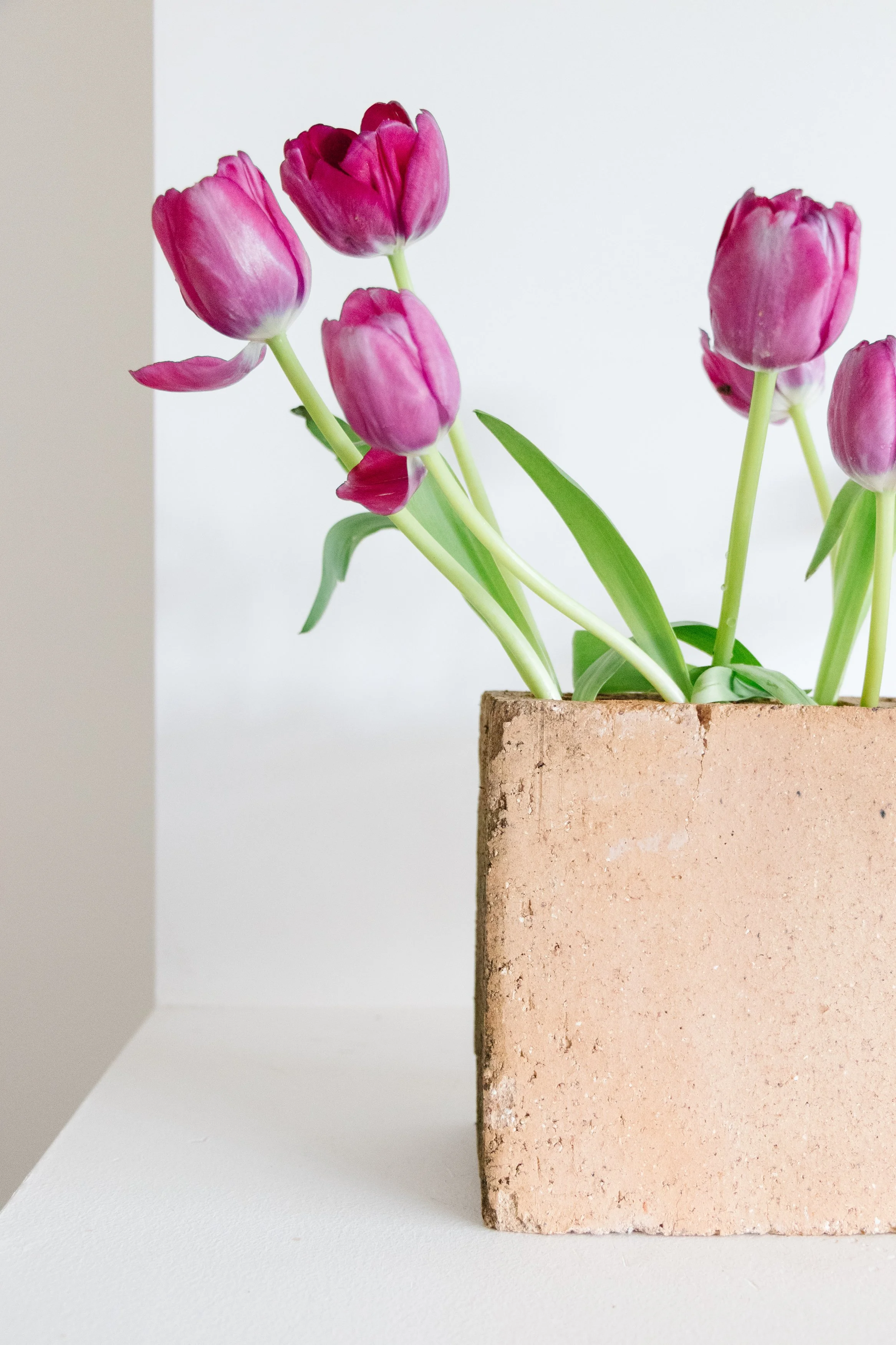 Upcycled Brick Vase — Smor Home
