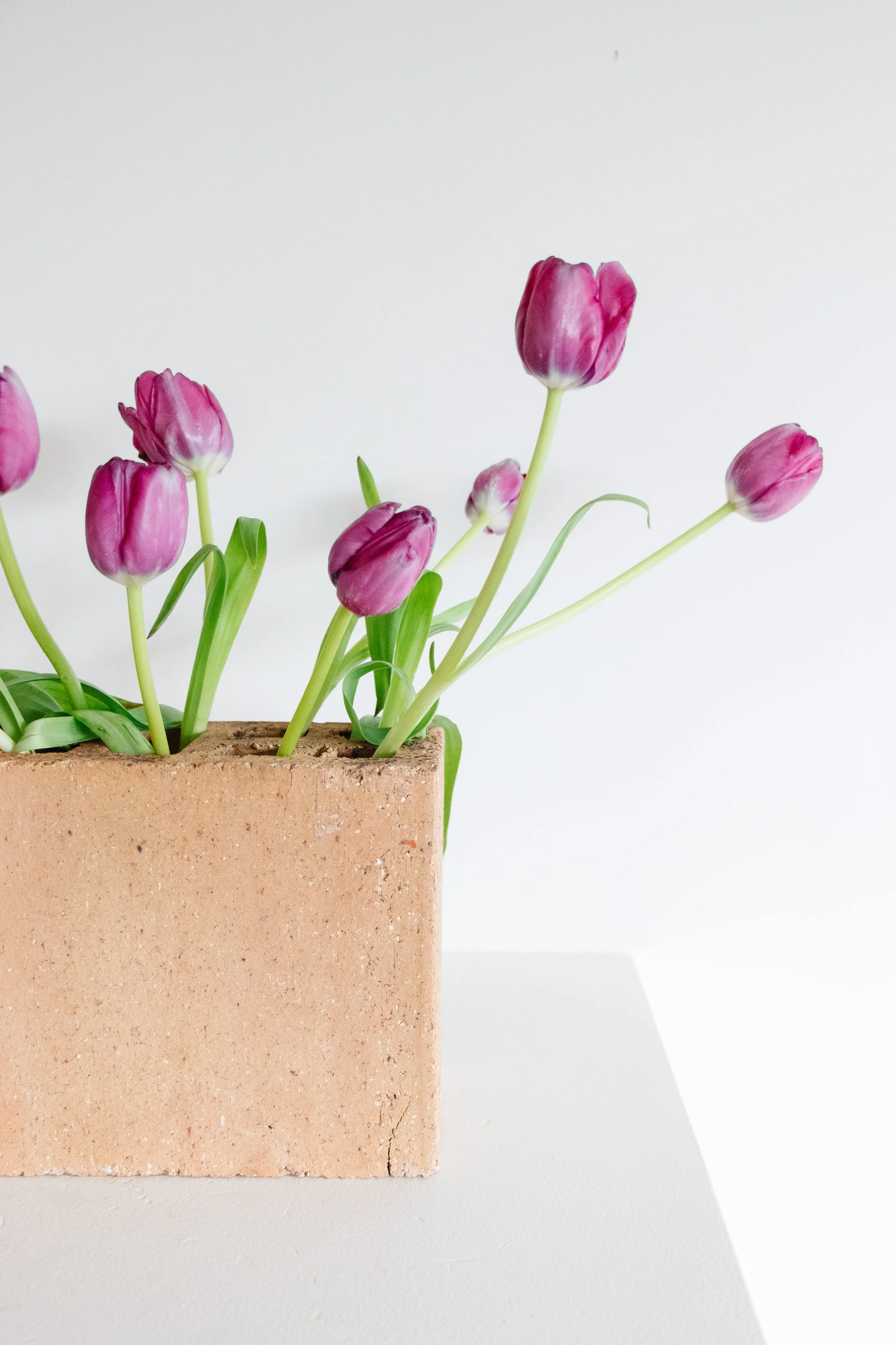 Upcycled Brick Vase — Smor Home