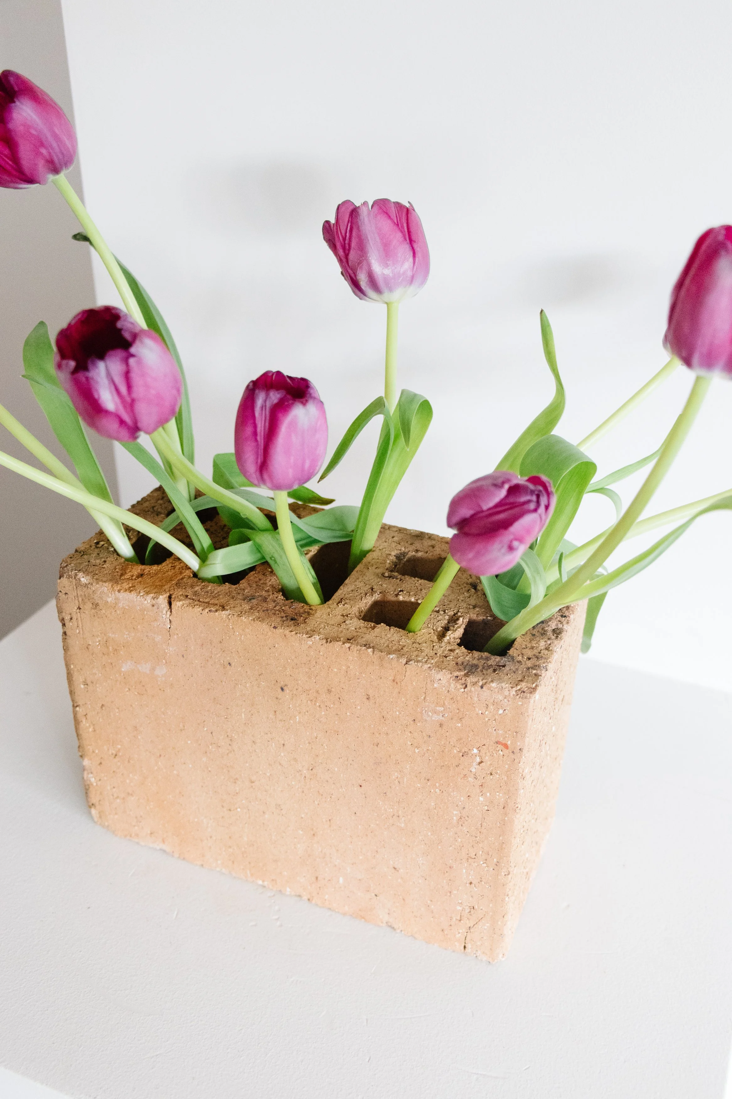 Upcycled Brick Vase — Smor Home