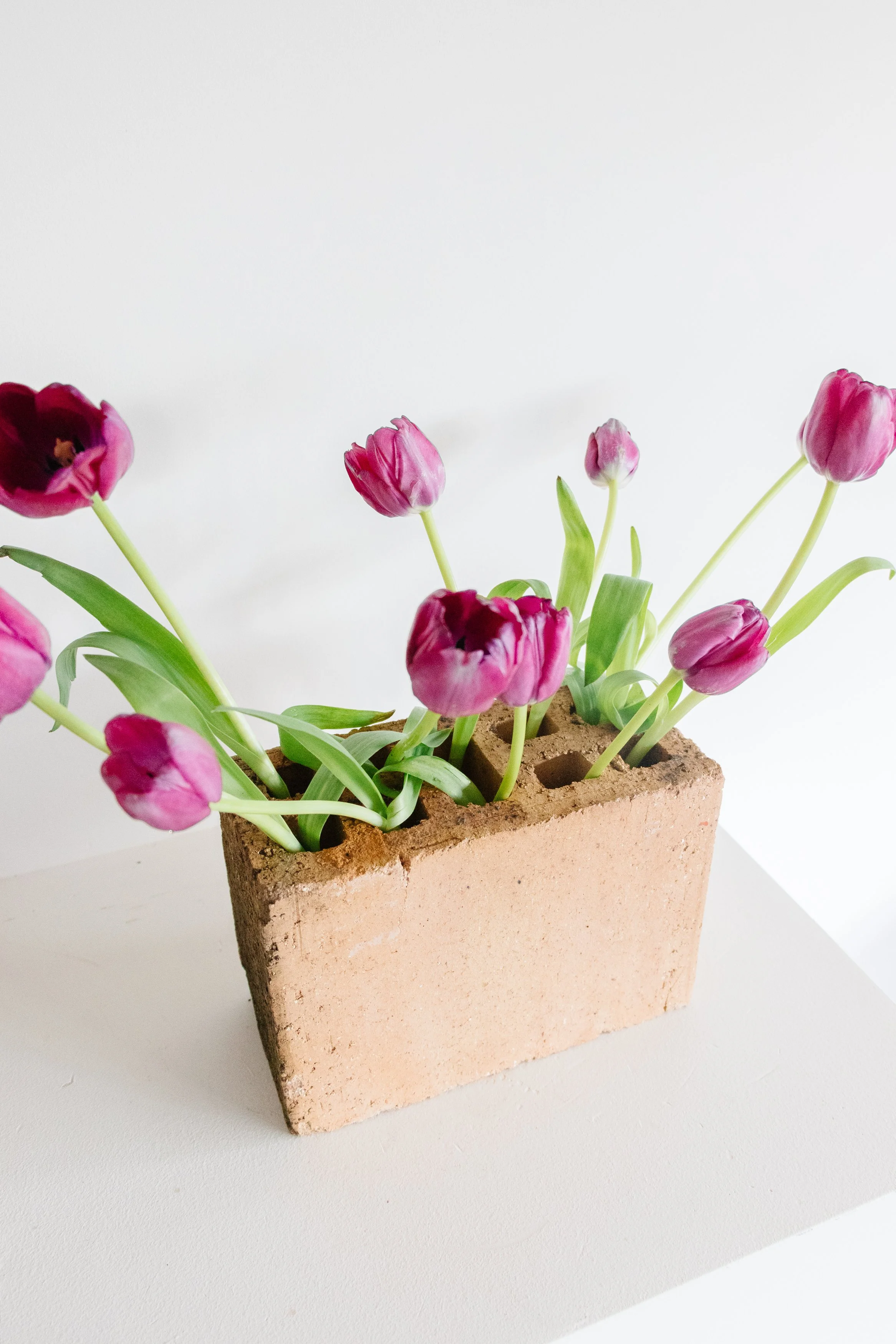 Upcycled Brick Vase — Smor Home