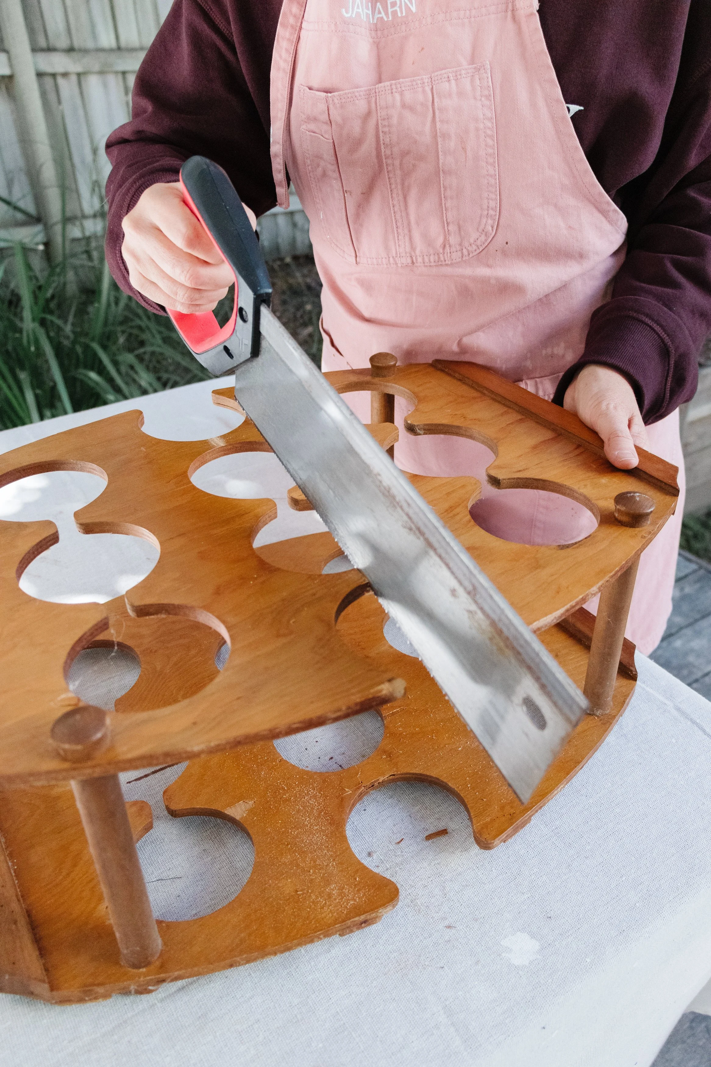 Upcycled Wooden Magazine Rack — Smor Home