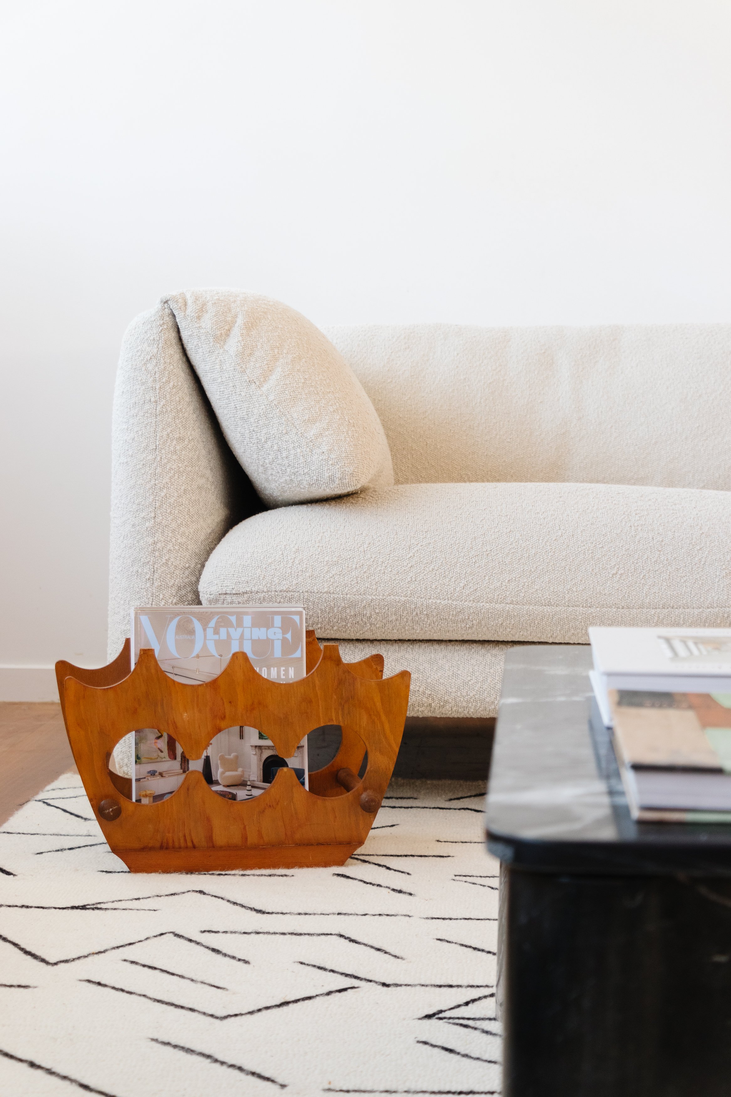 Upcycled Wooden Magazine Rack — Smor Home