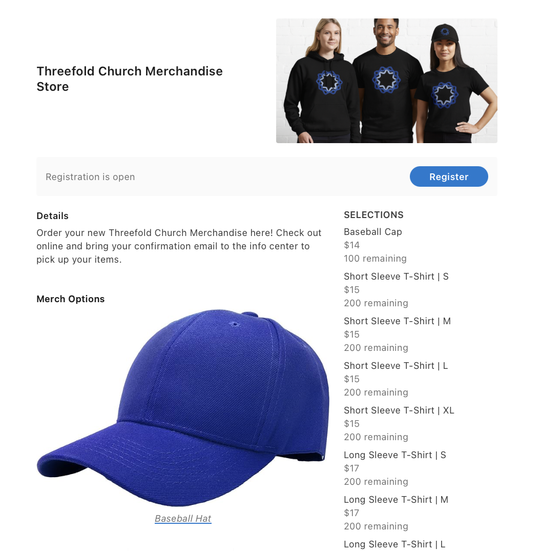 How to Set Up a Church Merchandise Store Using Planning Center ...
