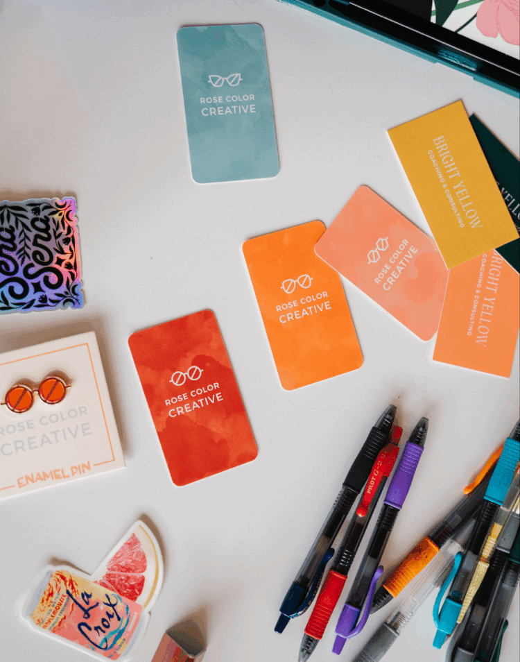 Rose Color Creative • Custom Branding and Design Studio