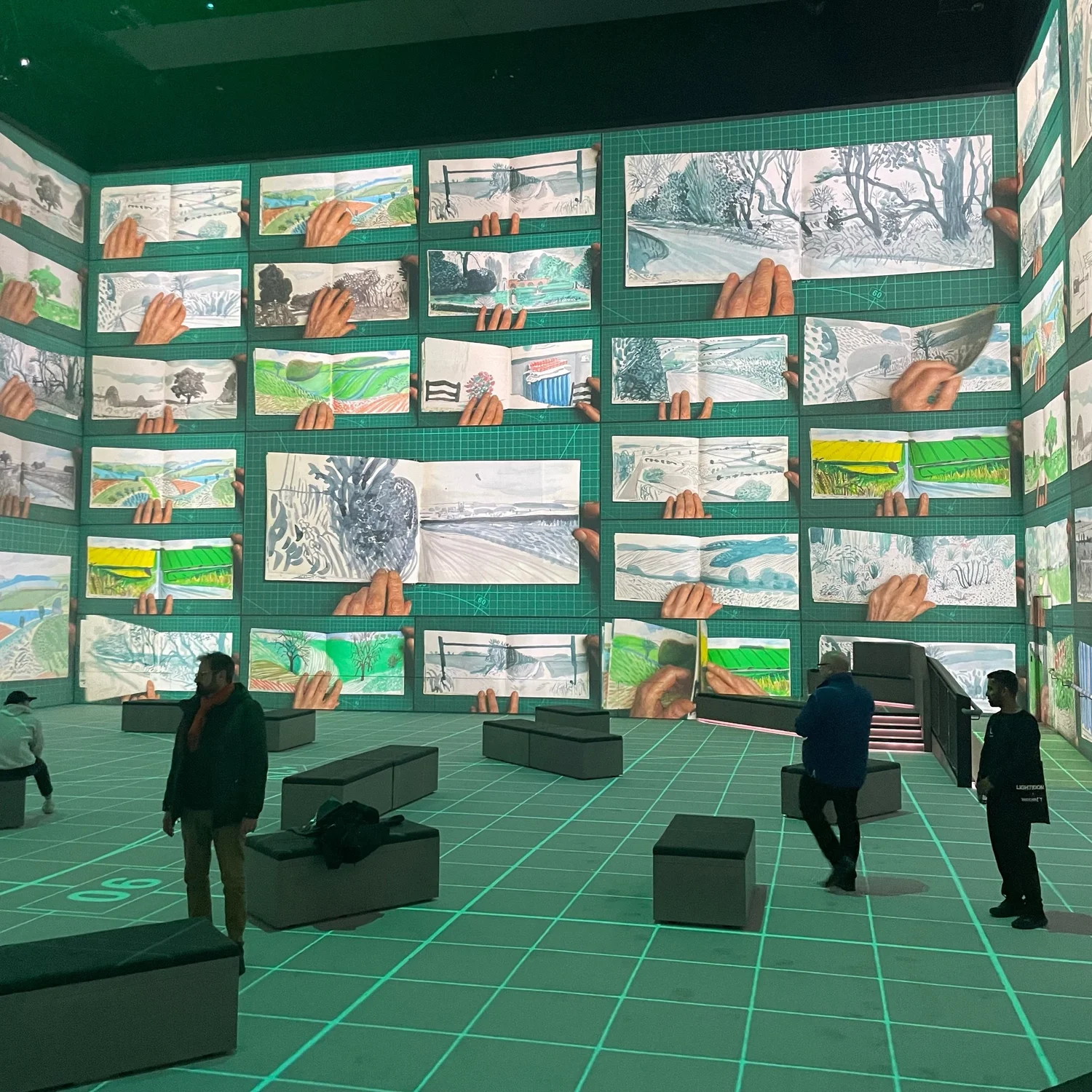 David Hockney: Bigger & Closer at Lightroom (Review) — London Art Roundup