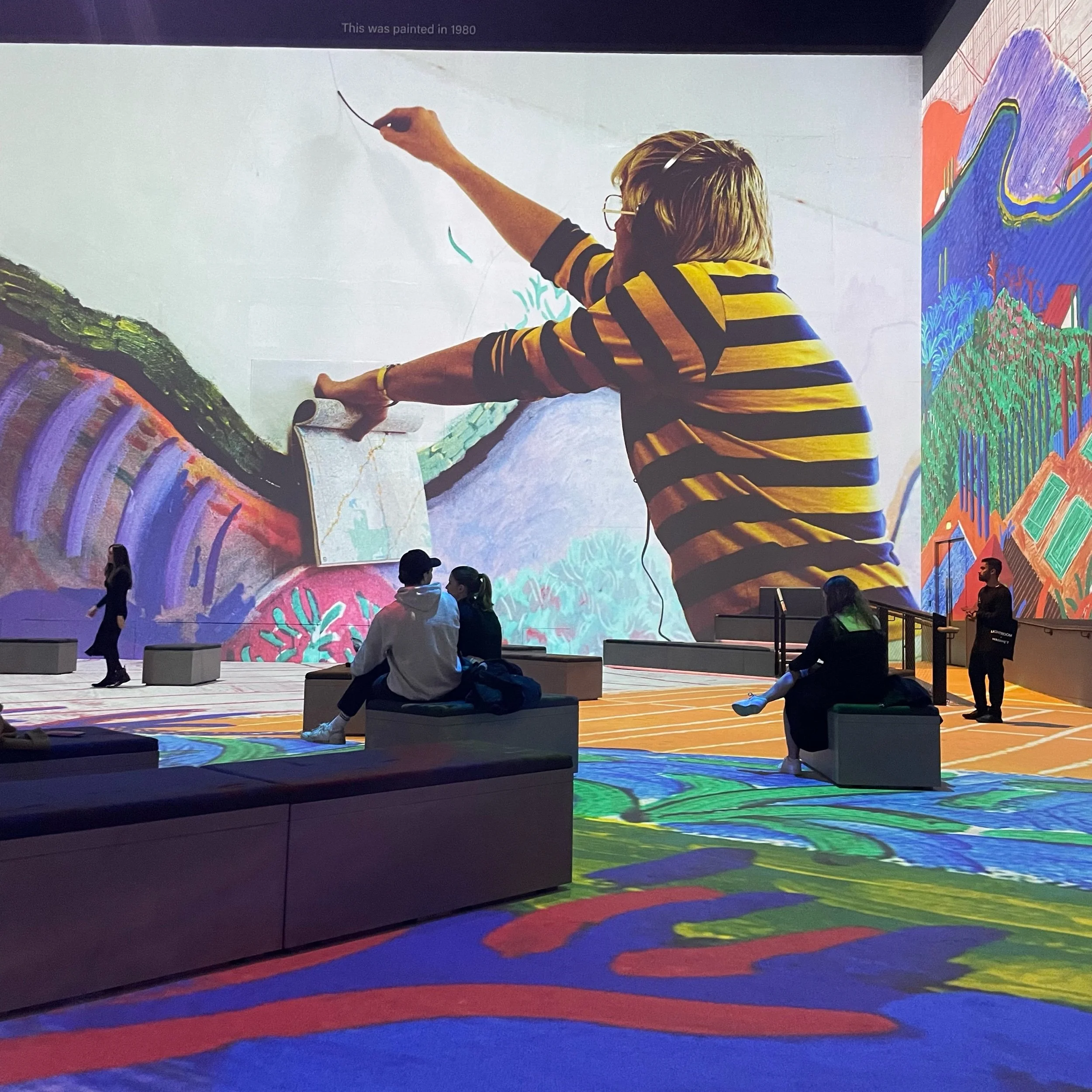 David Hockney: Bigger & Closer at Lightroom (Review) — London Art Roundup