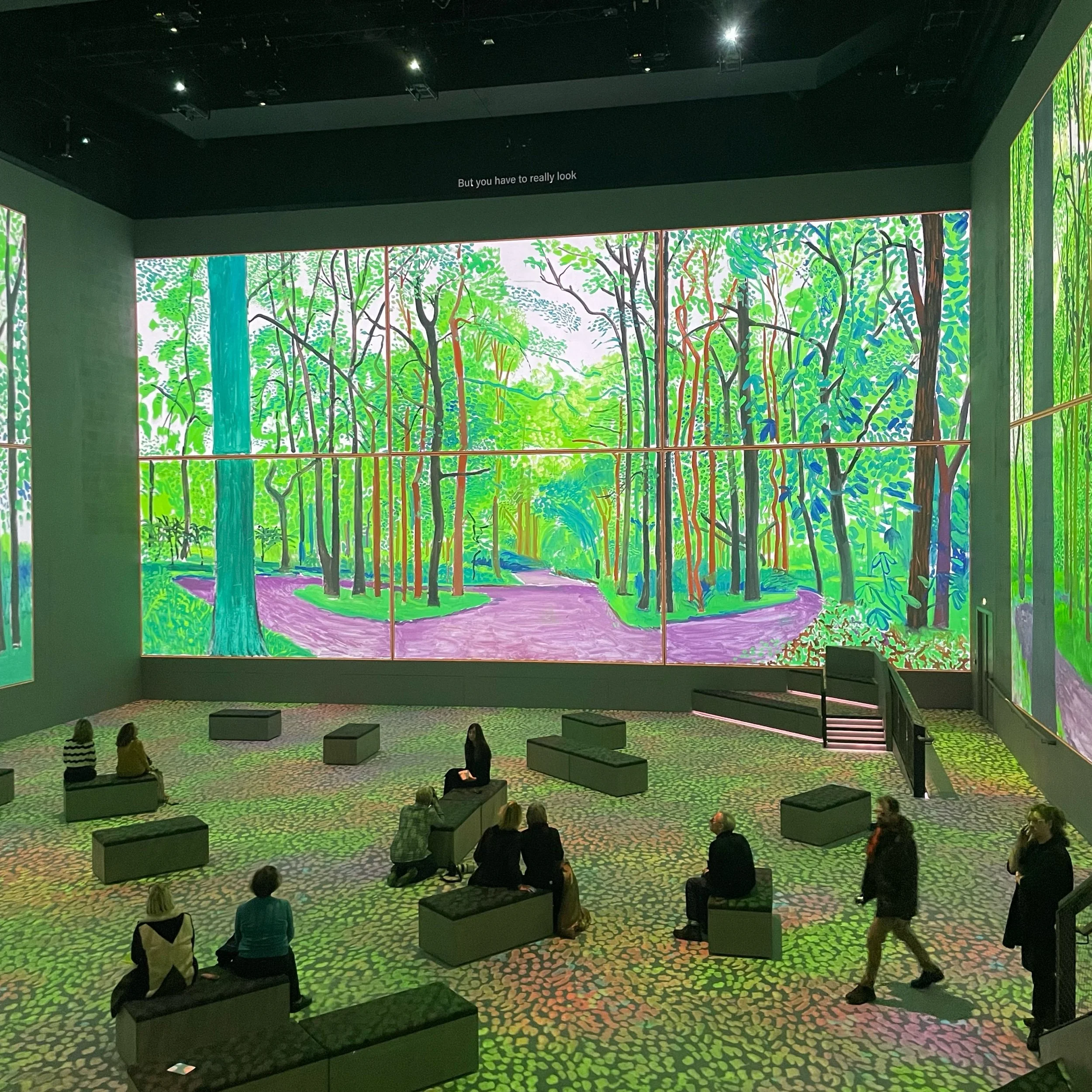 David Hockney: Bigger & Closer at Lightroom (Review) — London Art Roundup