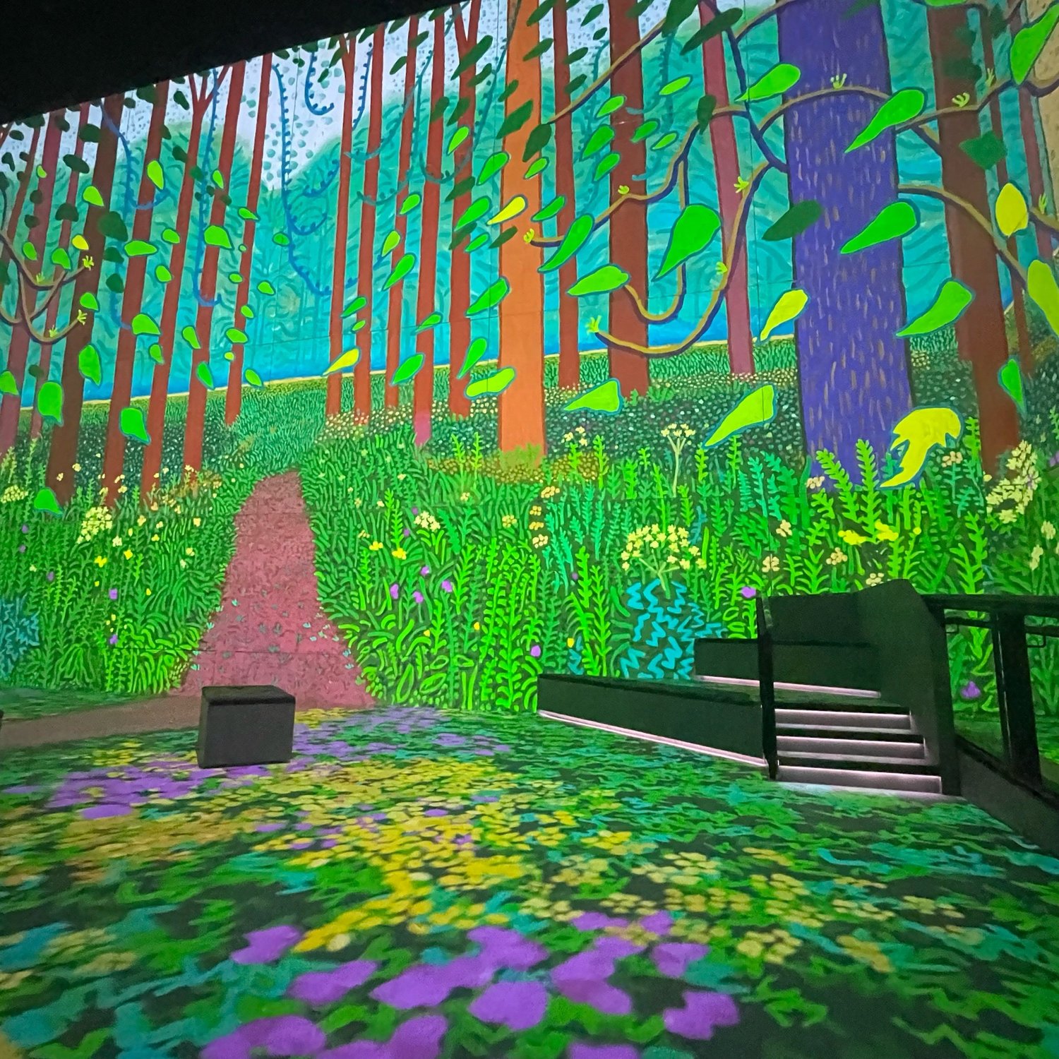 David Hockney: Bigger & Closer at Lightroom (Review) — London Art Roundup