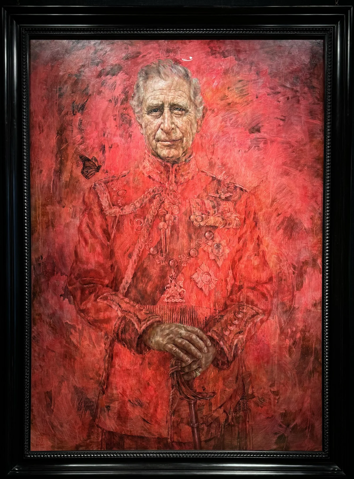 King Charles III (2024) portrait by Jonathan Yeo (review) — London Art ...